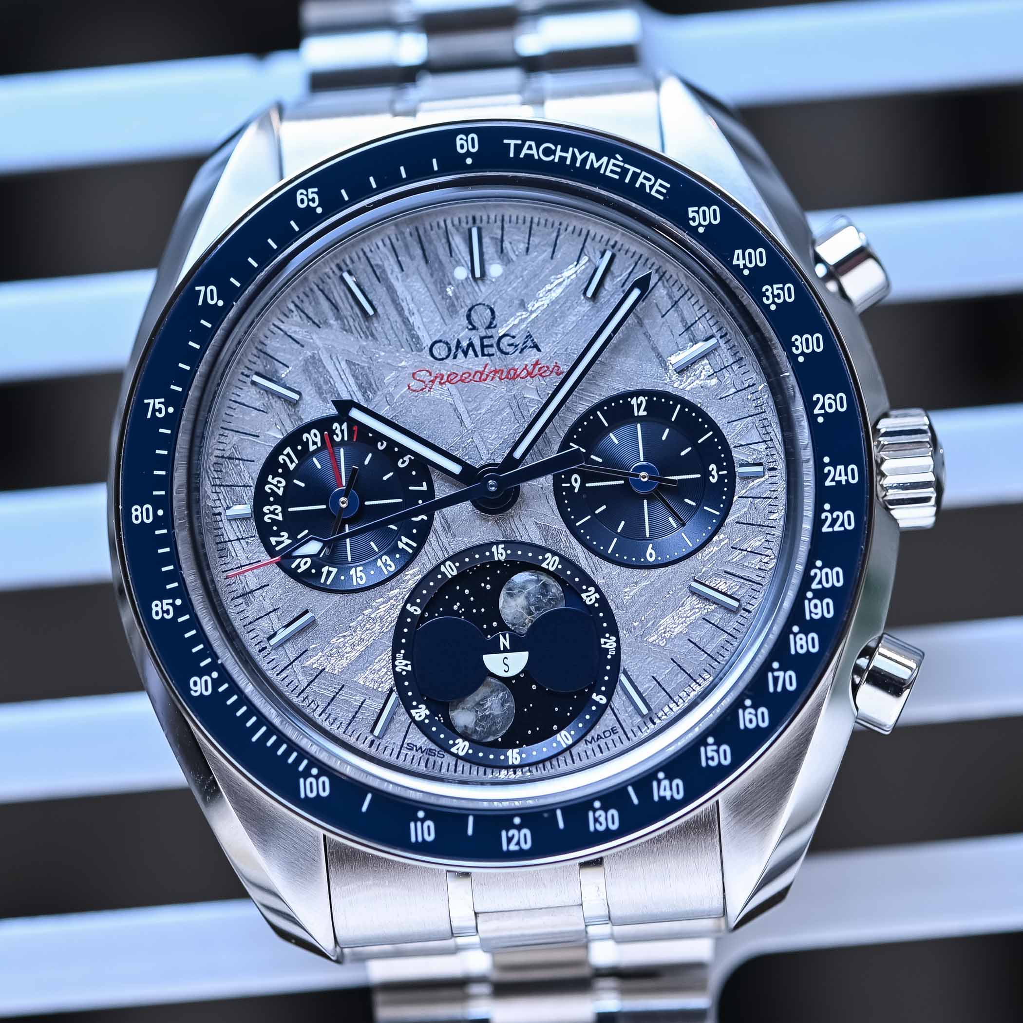 Hands-On: Impressions about the Omega Speedmaster Moonphase Meteorite