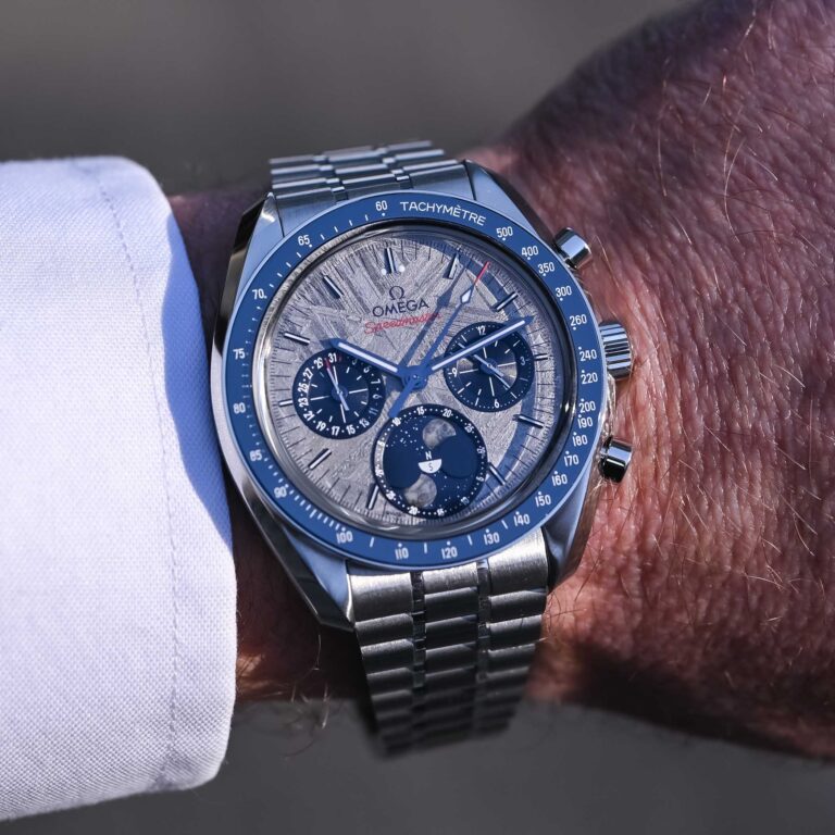 Hands-On: Impressions about the Omega Speedmaster Moonphase Meteorite