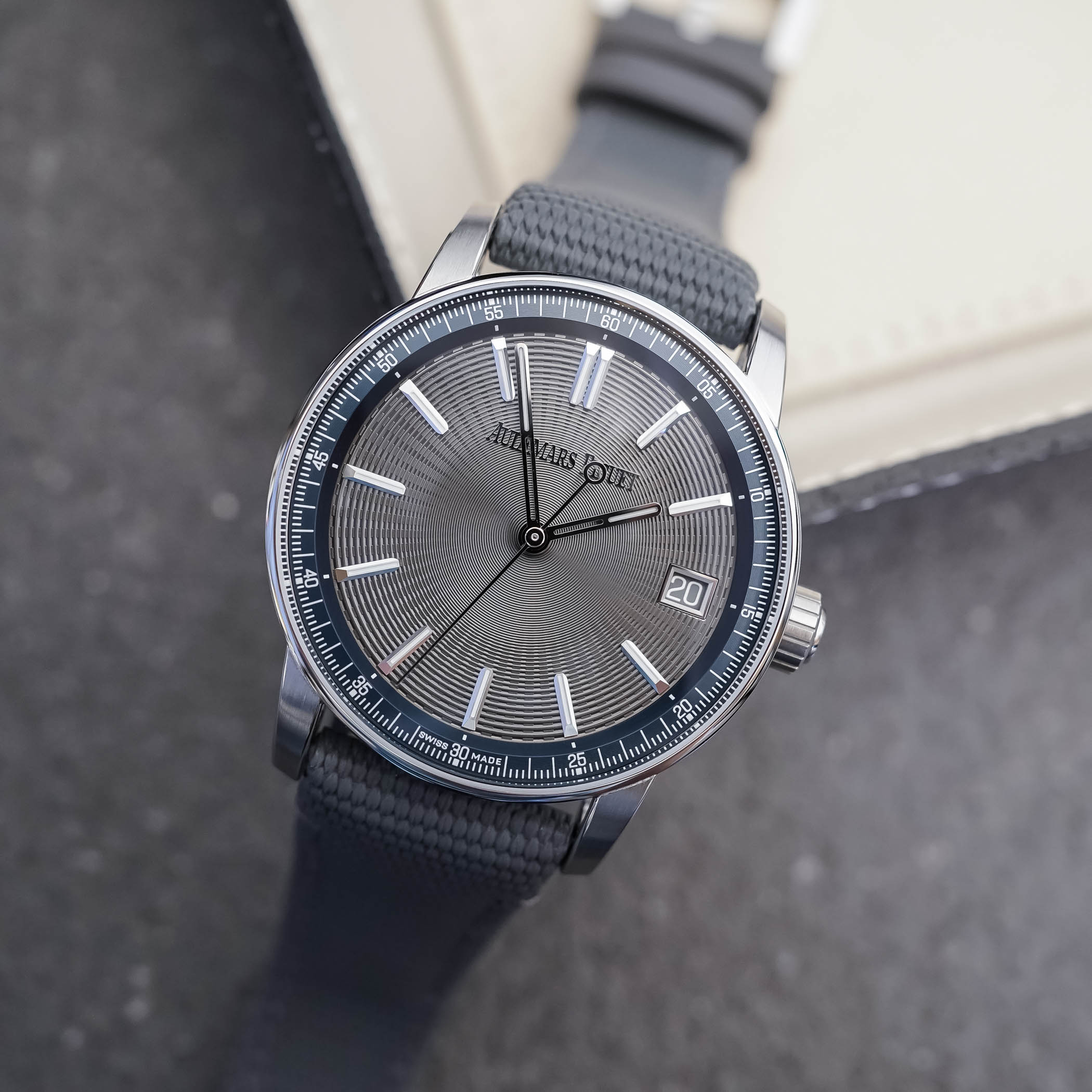 First Look: New Grey Dials for the Steel AP Code 11.59 Selfwinding and ...