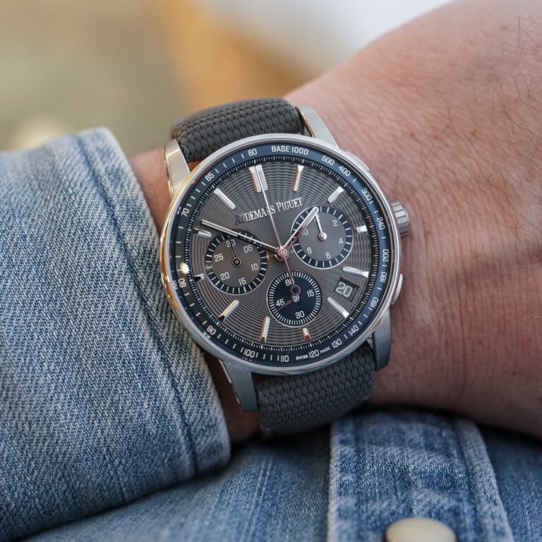 First Look: New Grey Dials for the Steel AP Code 11.59 Selfwinding and ...