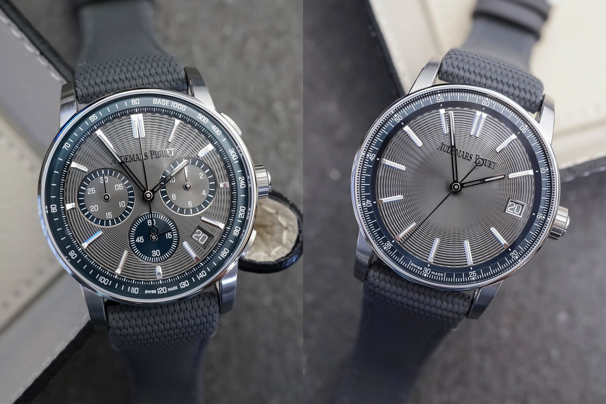 First Look: New Grey Dials for the Steel AP Code 11.59 Selfwinding and ...