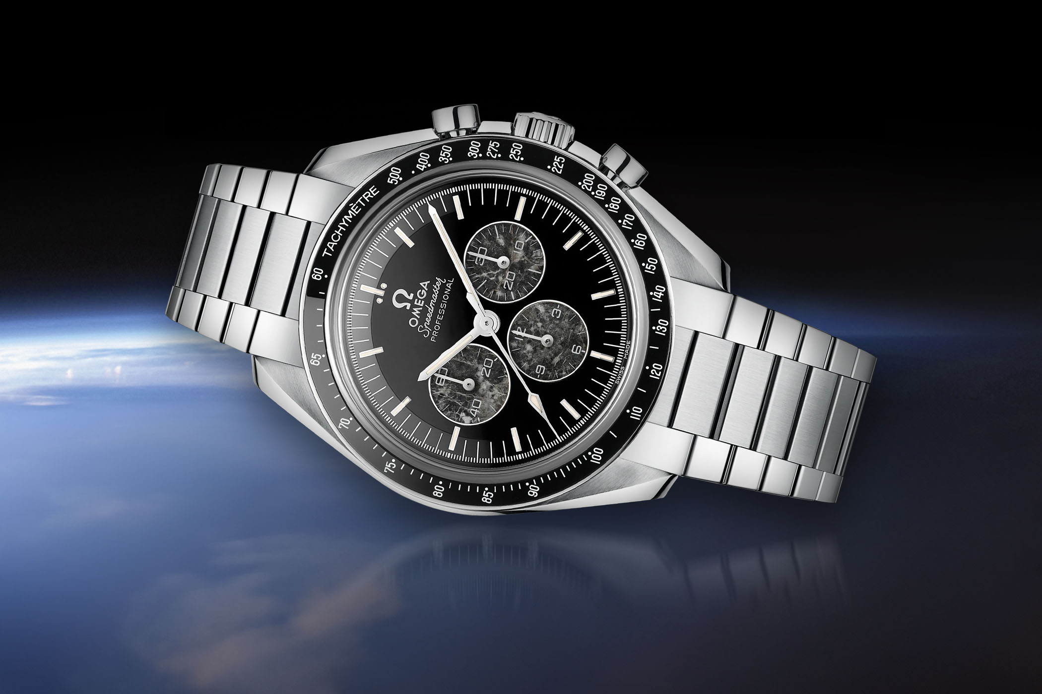 Introducing: The Full-Platinum Omega Speedmaster 321 is a 6-Digit ...