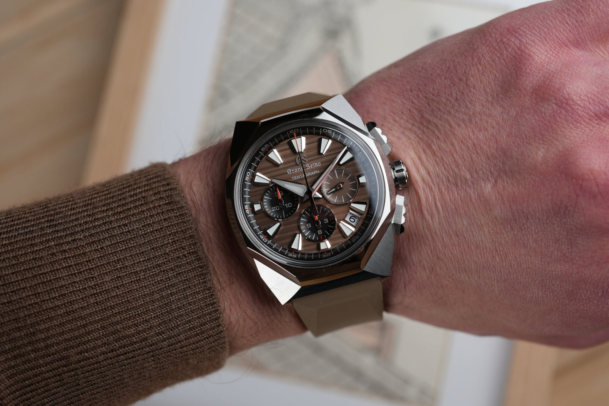 First Look: The New Grand Seiko Tokyo Lion Tentagraph SLGC009