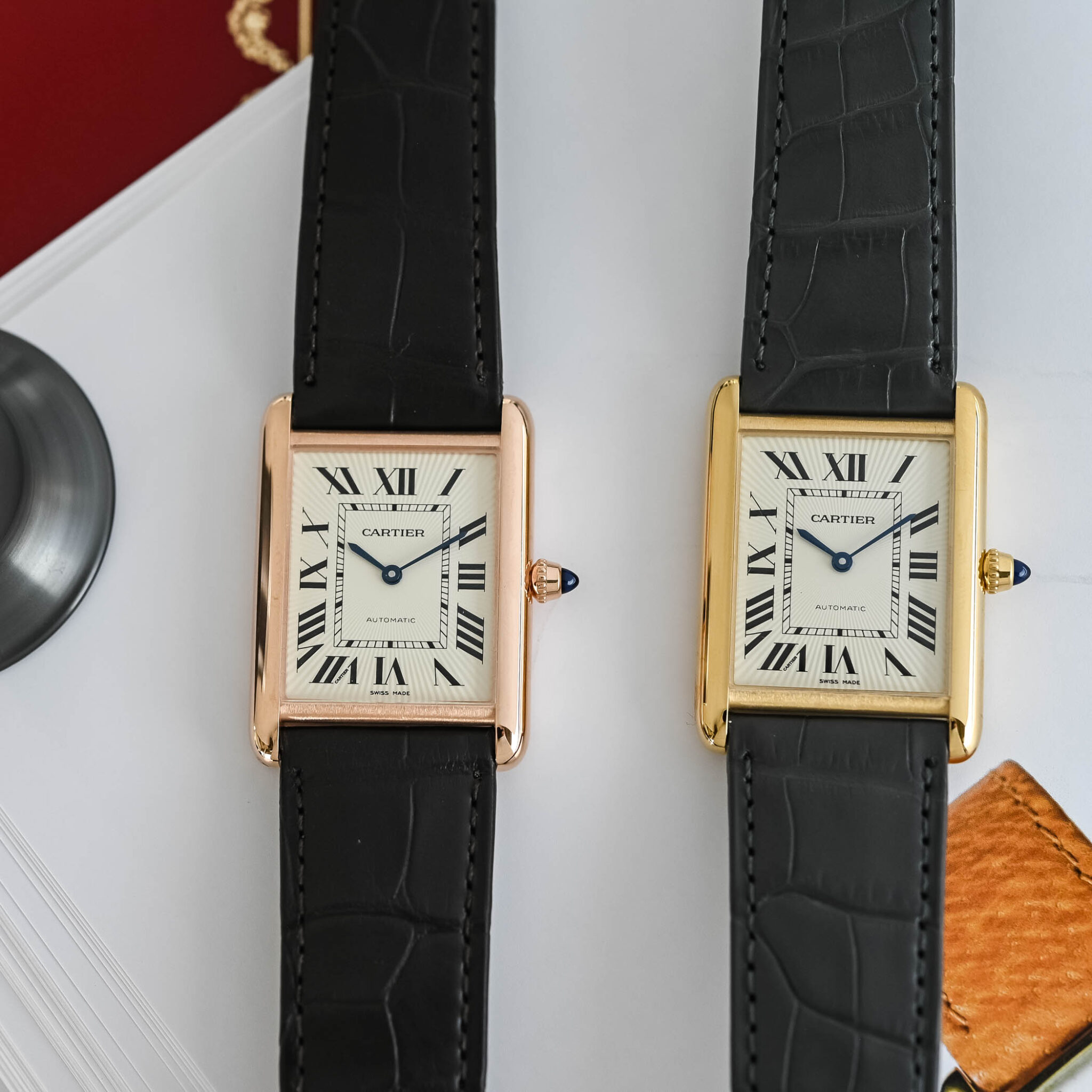 First Look: The new Tank Louis Cartier with Automatic Movement