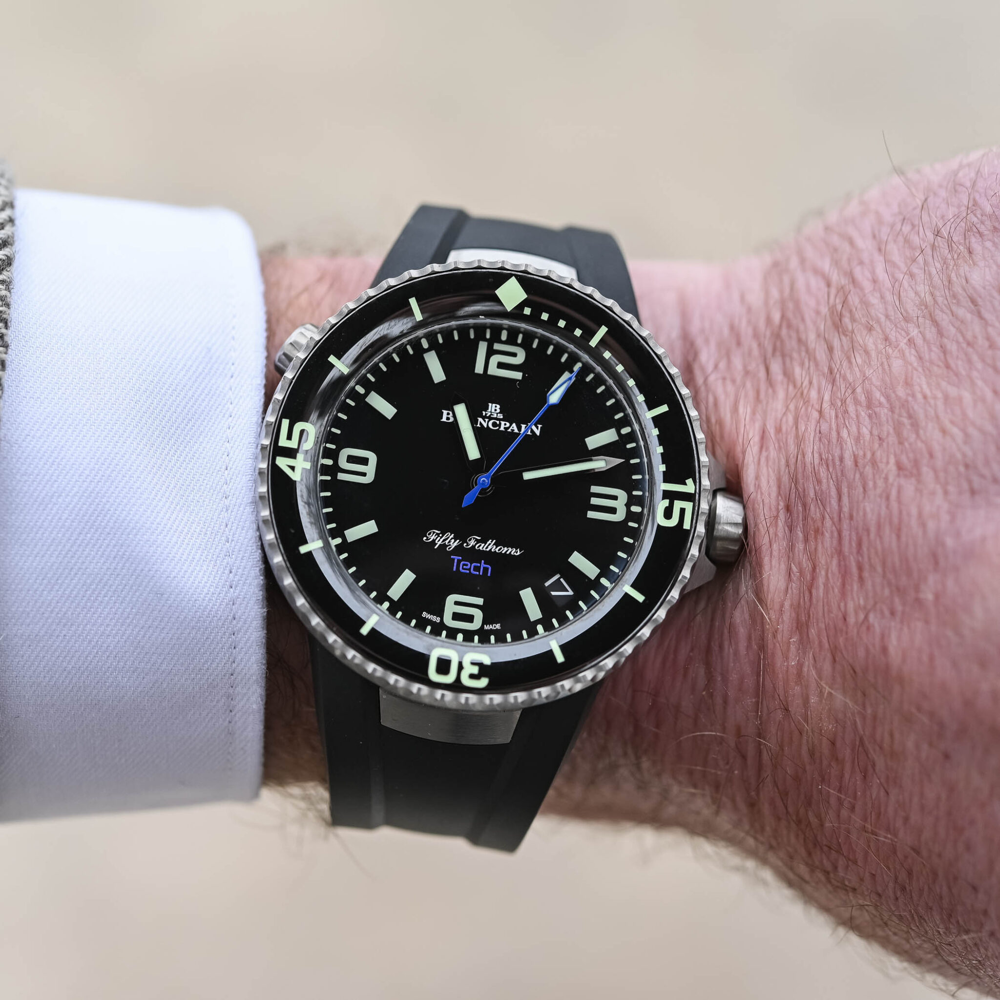 First Look: The New Blancpain Fifty Fathoms Tech Ocean Commitment IV