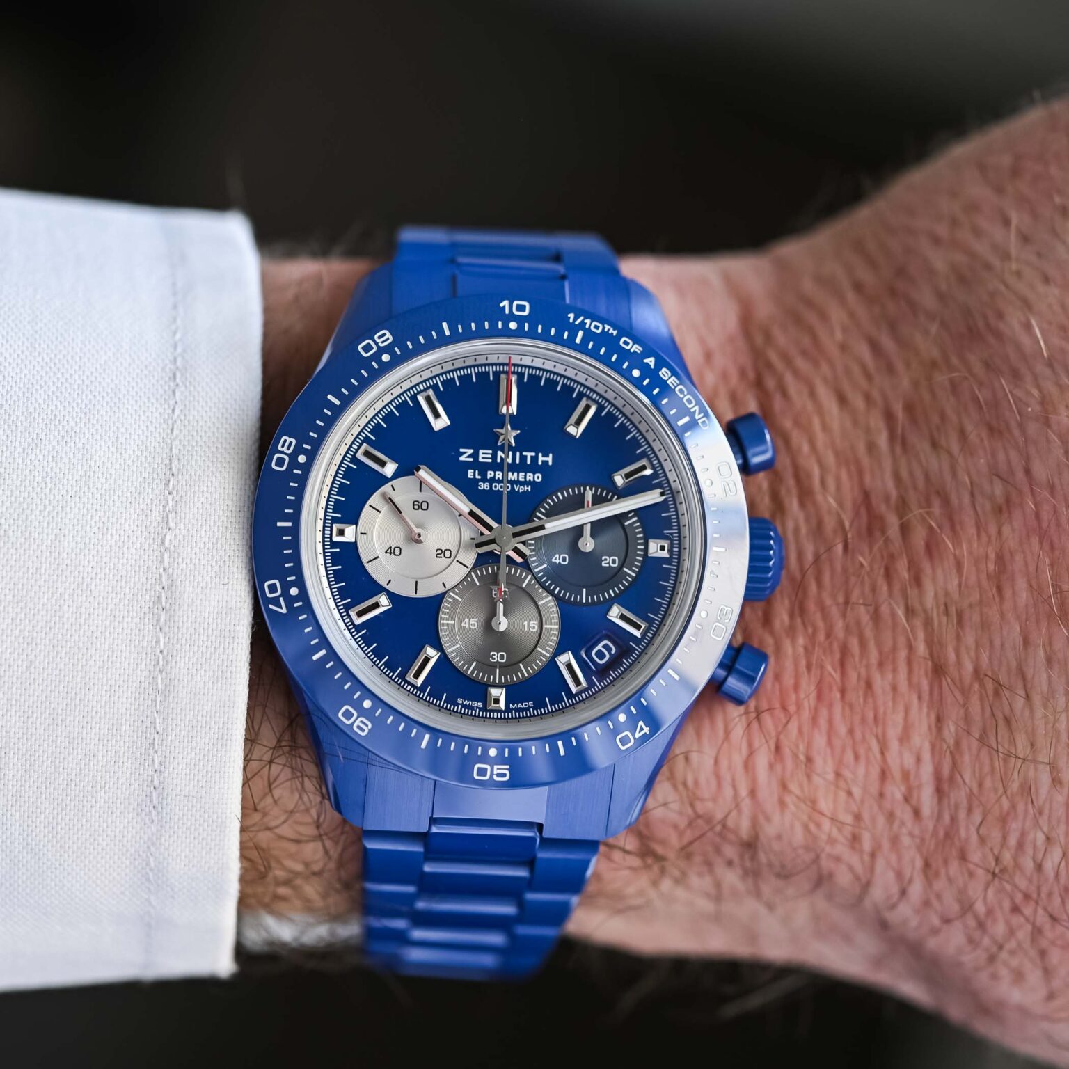First Look: The Zenith Blue Ceramic 160th Anniversary Trilogy