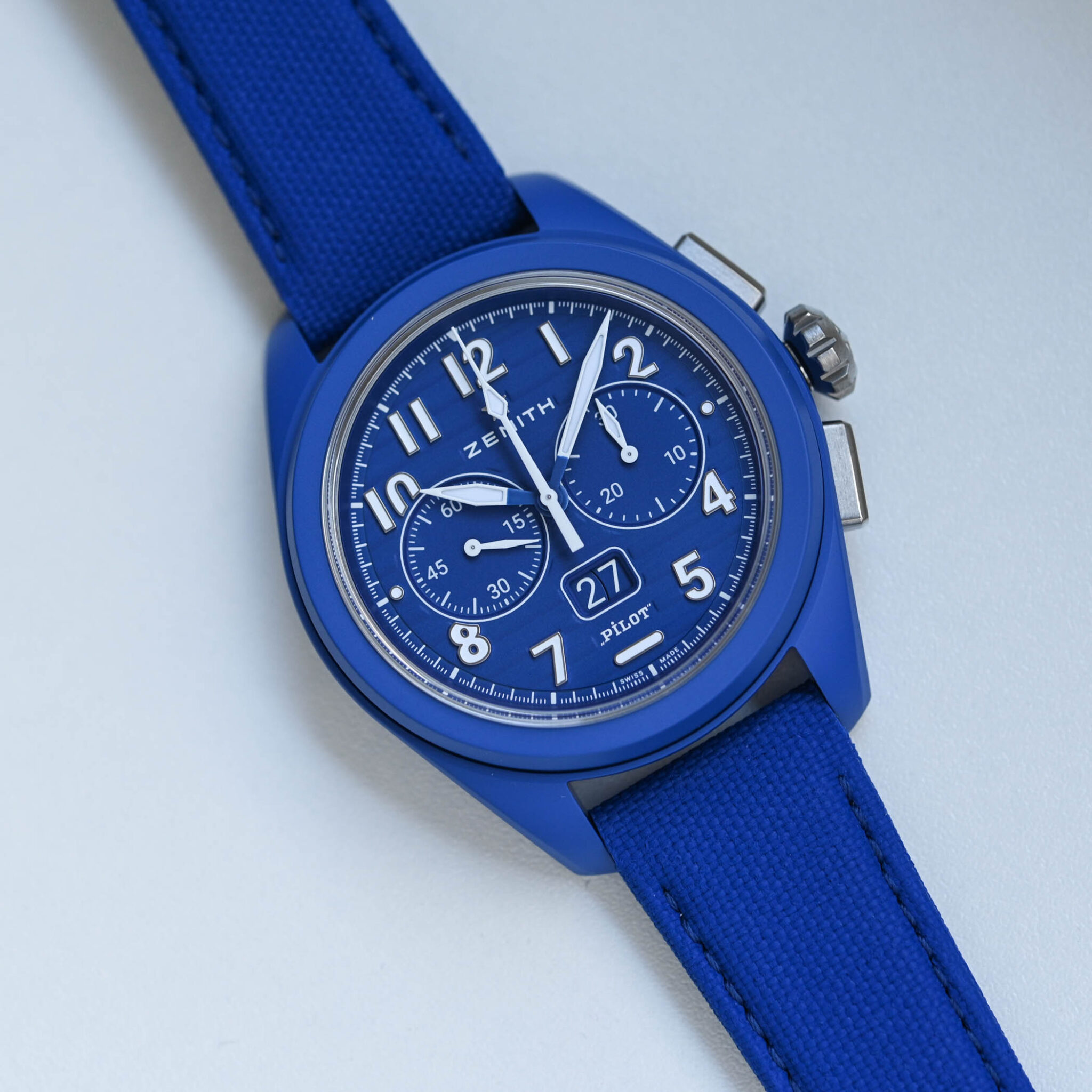 First Look: The Zenith Blue Ceramic 160th Anniversary Trilogy