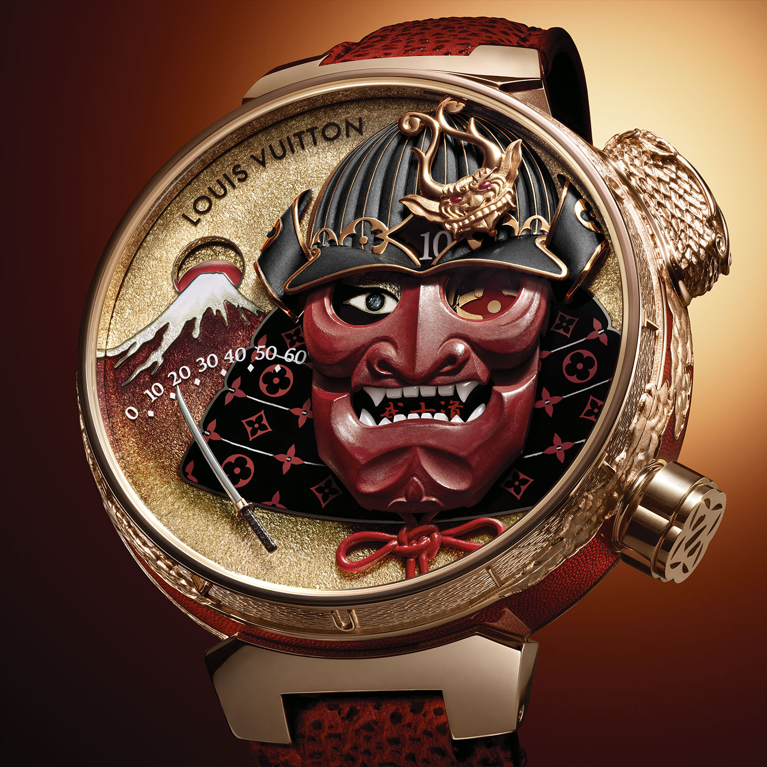 Introducing: The Impressive Louis Vuitton Tambour Bushido Automata