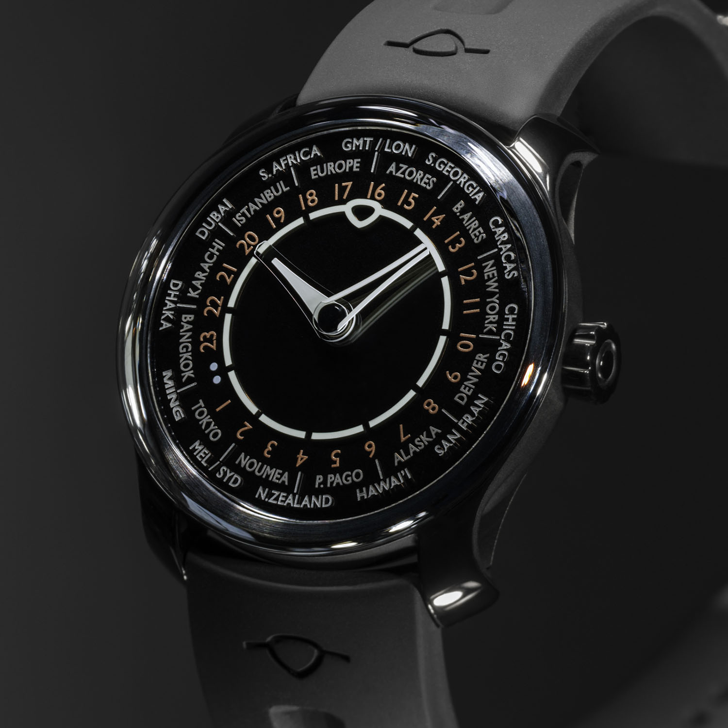 Introducing: The New Ming 29.01 Midnight Worldtimer