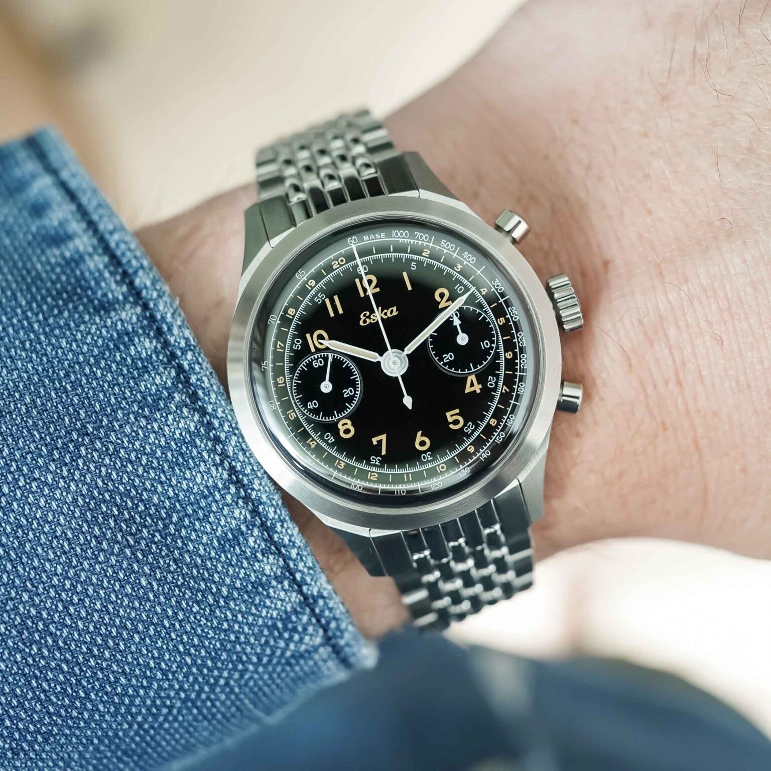 First Look: The New, Vintage-Inspired Eska Heritage Chronograph