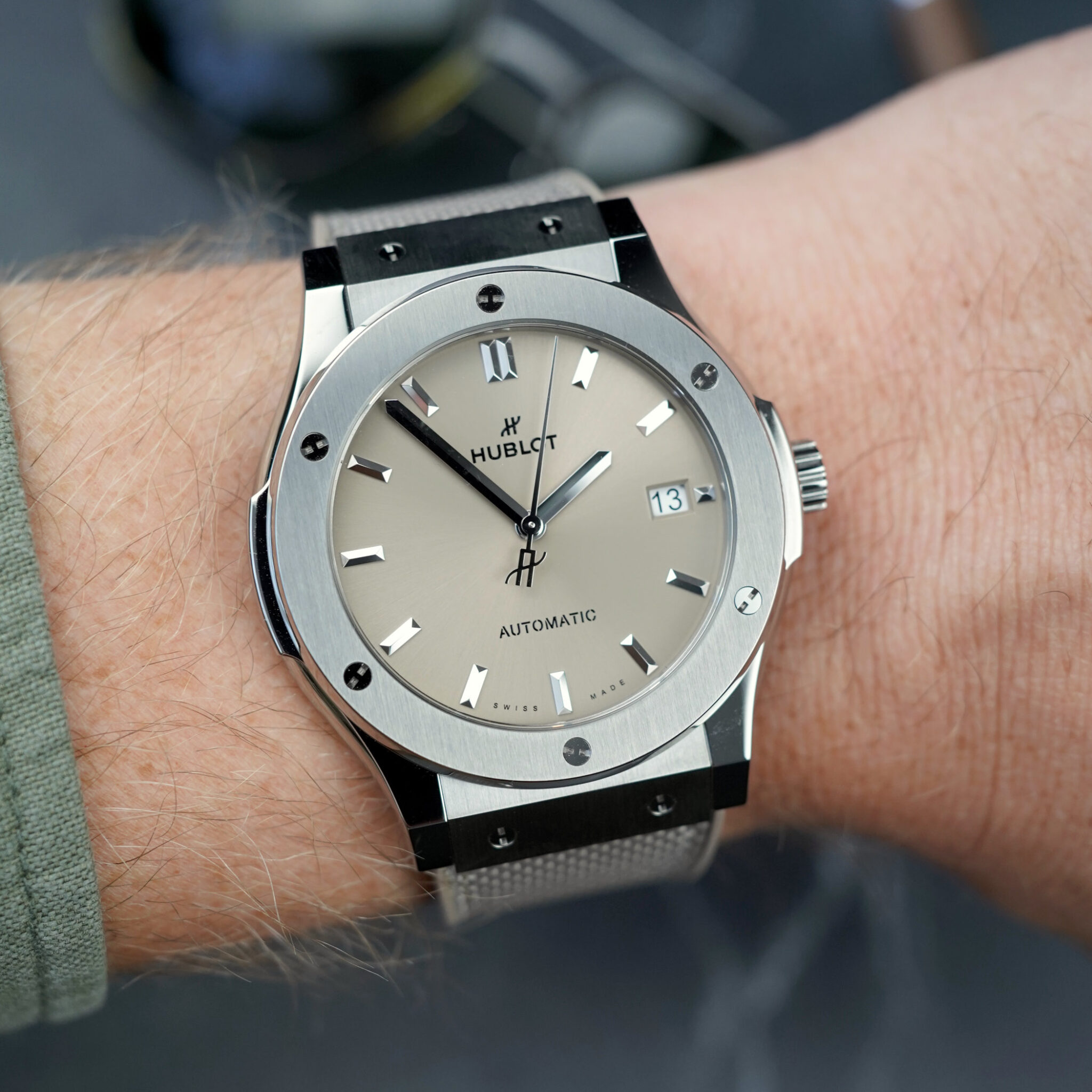 Hands-On: The Stylish Hublot Classic Fusion Essential Taupe