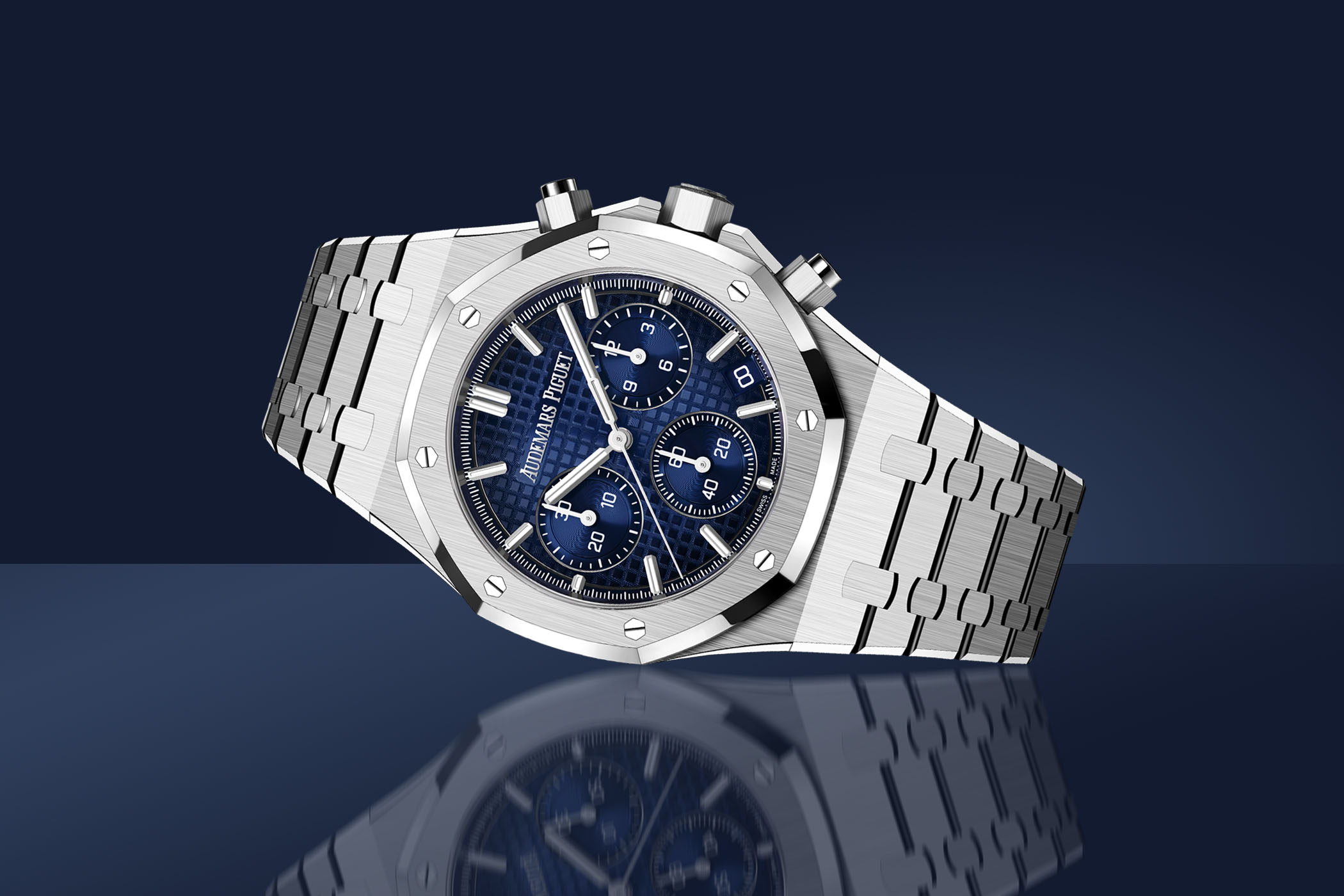 Introducing: The Two Smoked Blue AP Royal Oak 41mm You've Probably ...