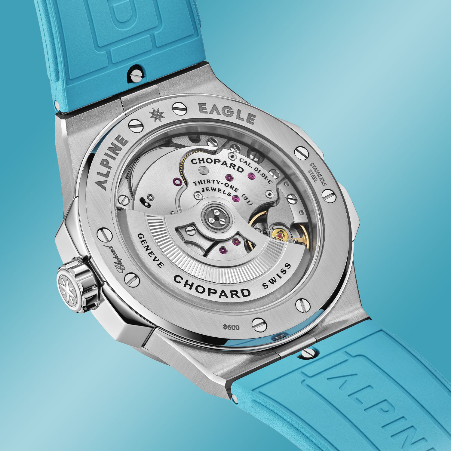 Introducing: The Bold Summer Tones of the Chopard Alpine Eagle 41 Beach ...