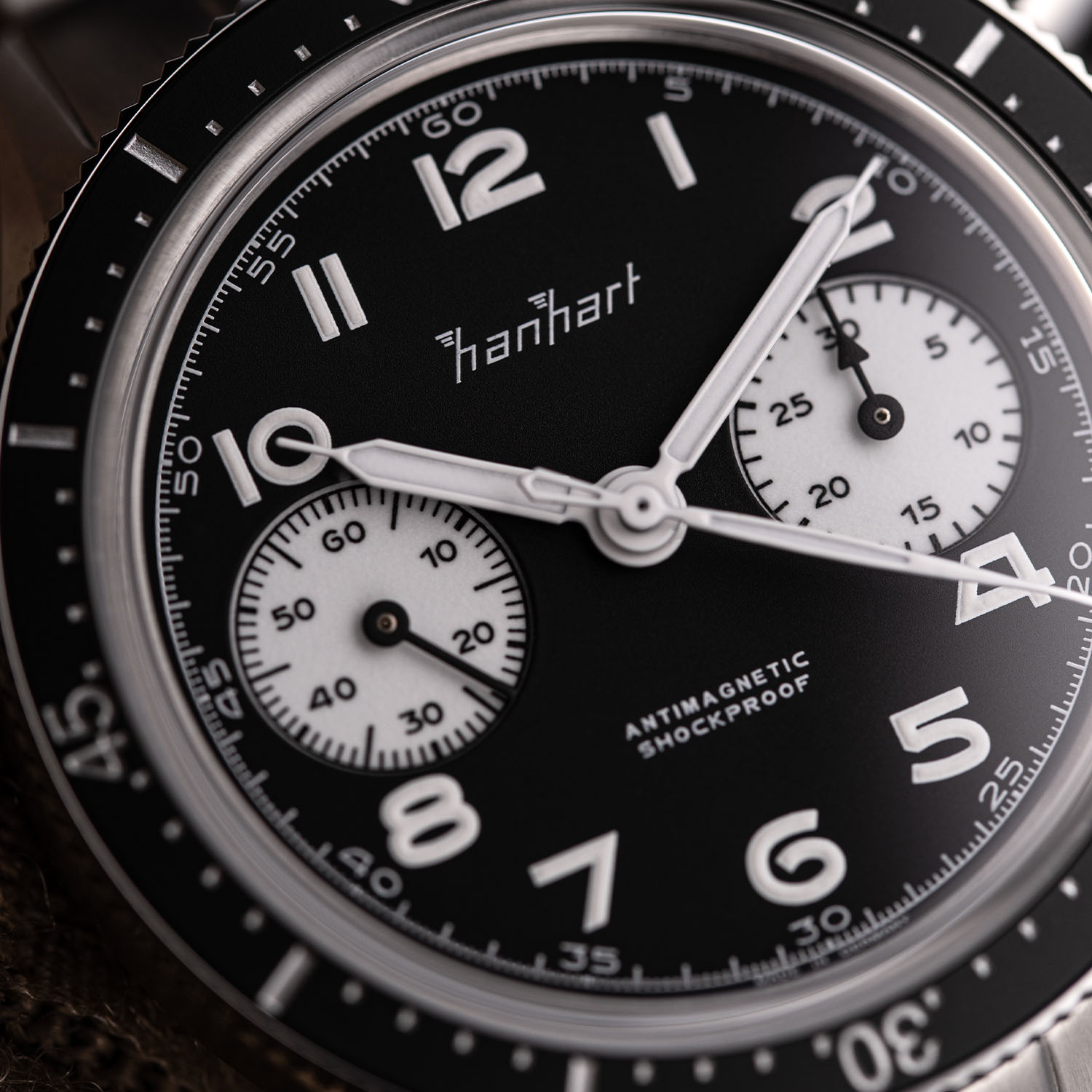 Introducing: The Hanhart 415 ES Panda and Reverse Panda Chronograph