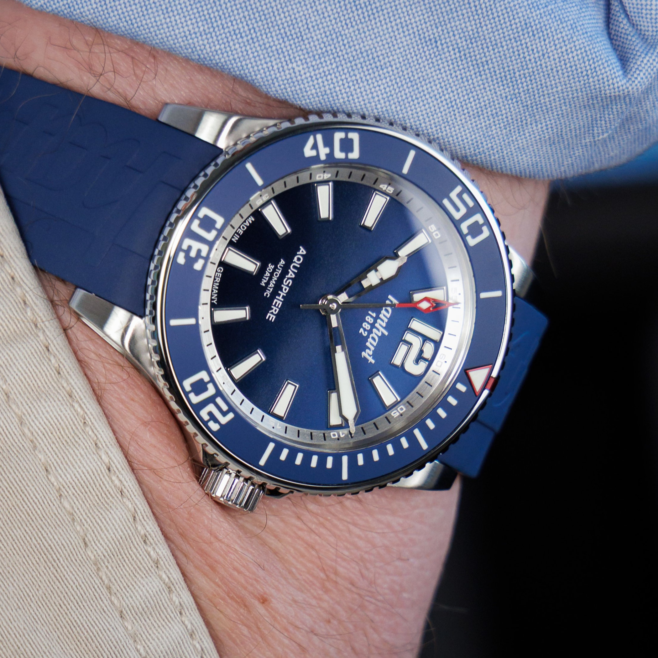 Introducing: The New Hanhart Aquasphere Ocean Fade