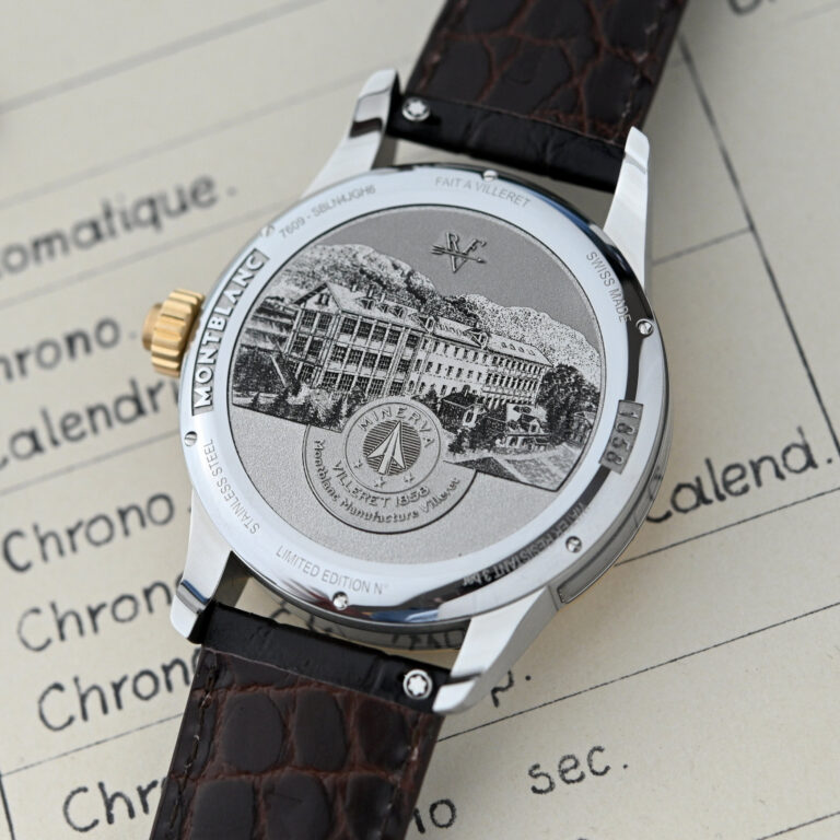 Hands-On: The Montblanc 1858 Unveiled Minerva Chronograph
