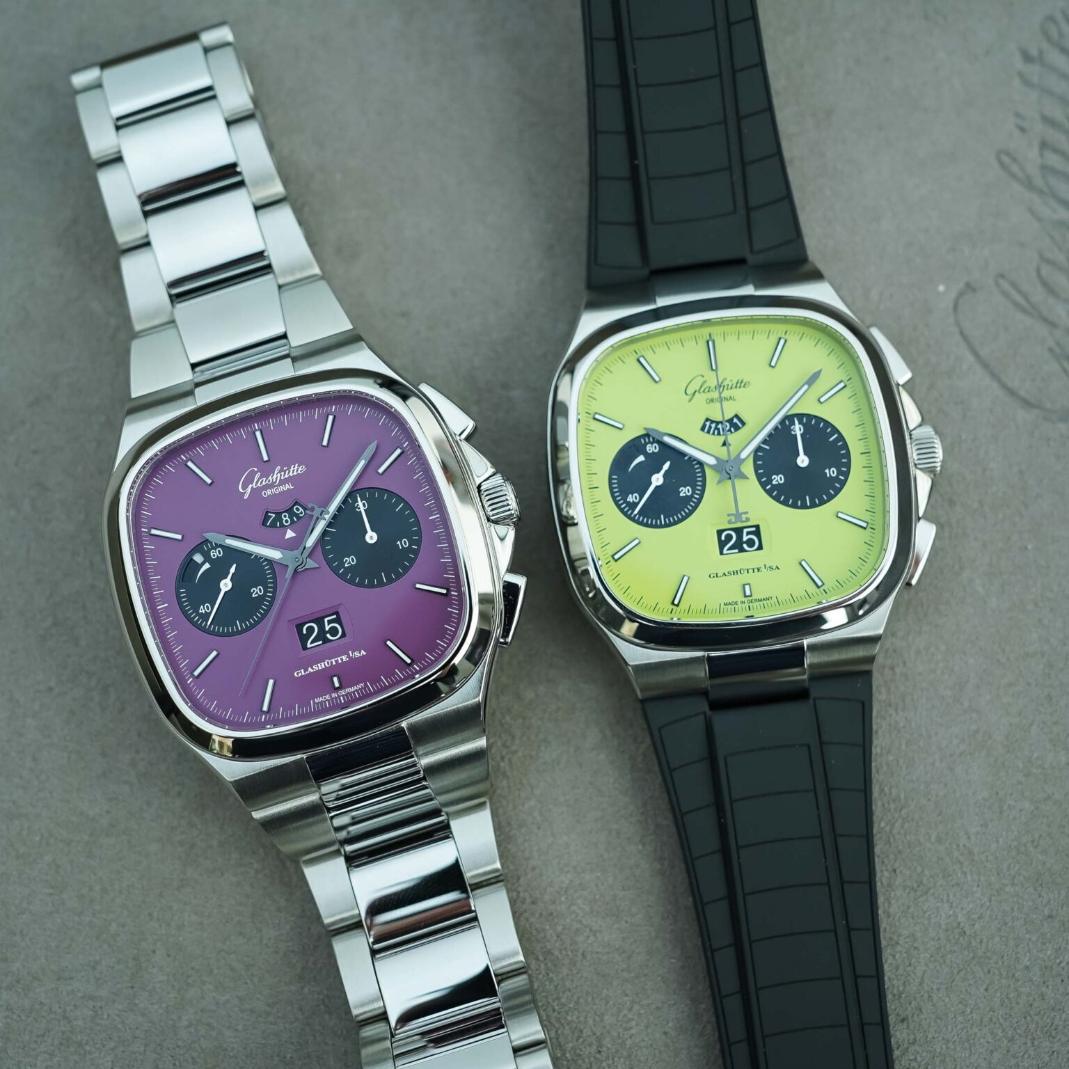 First Look: The New GO Seventies Chronograph Panorama Date Plasma and ...