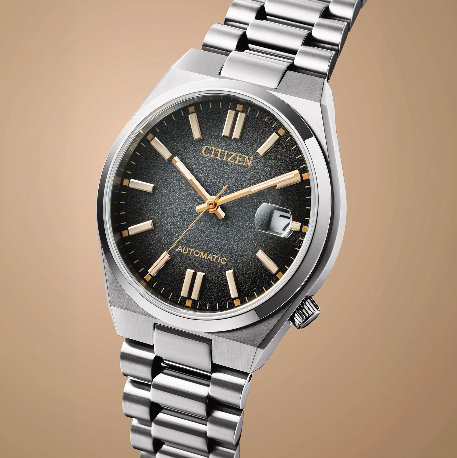 Introducing: The new Citizen Tsuyosa 37mm Time Slip with Smoked Black Dial