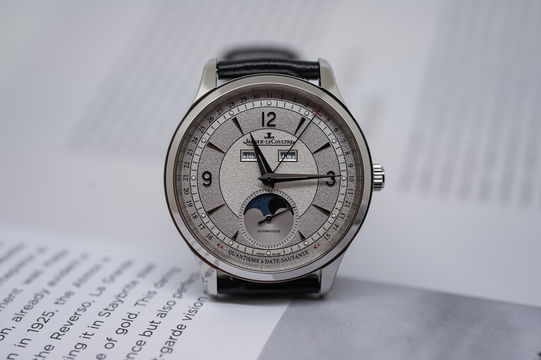 First Look: The New Jaeger-LeCoultre Master Control Calendar with ...