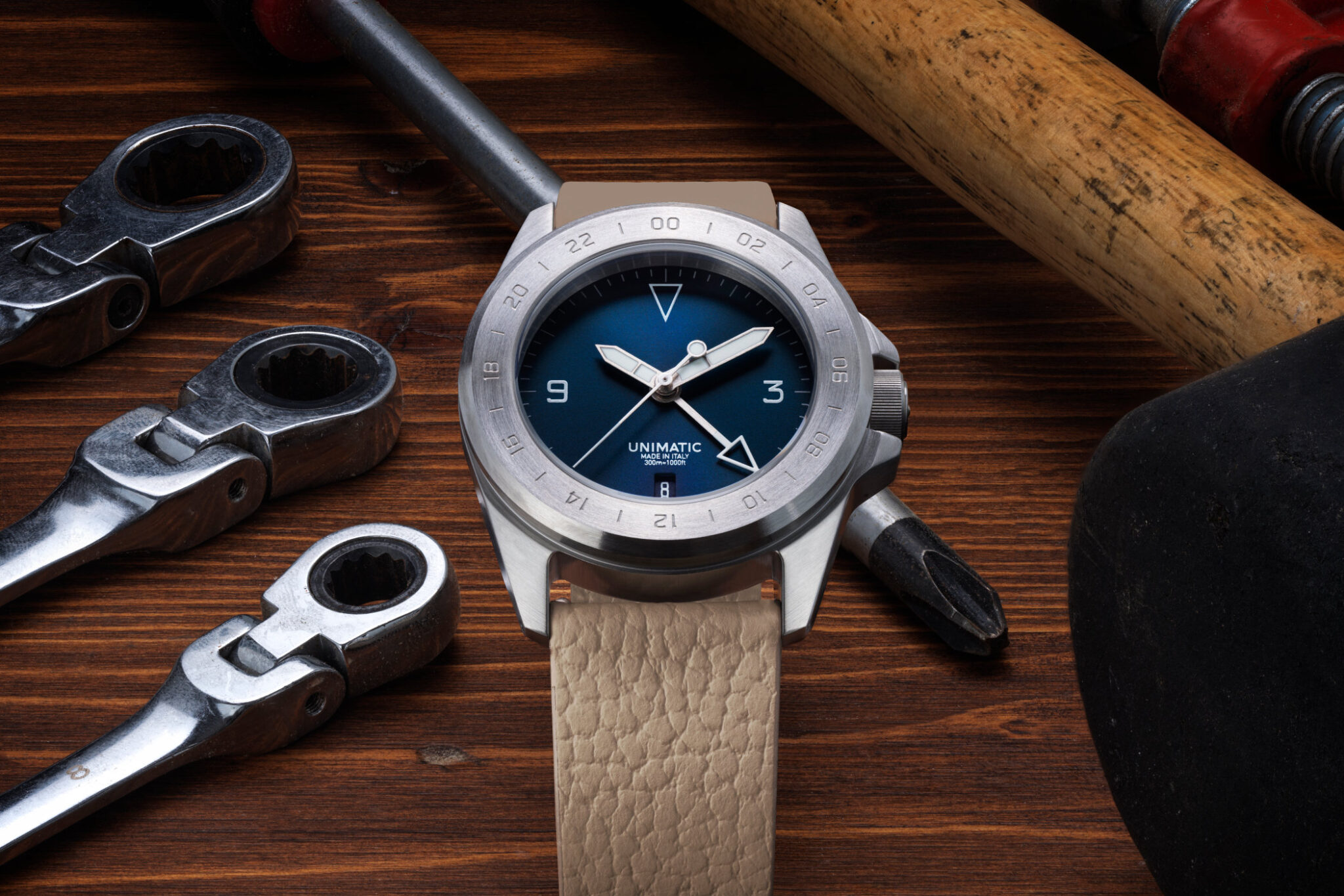 Unimatic Joins Up With Morgan For The Modello Quattro U4-GMT-MMC