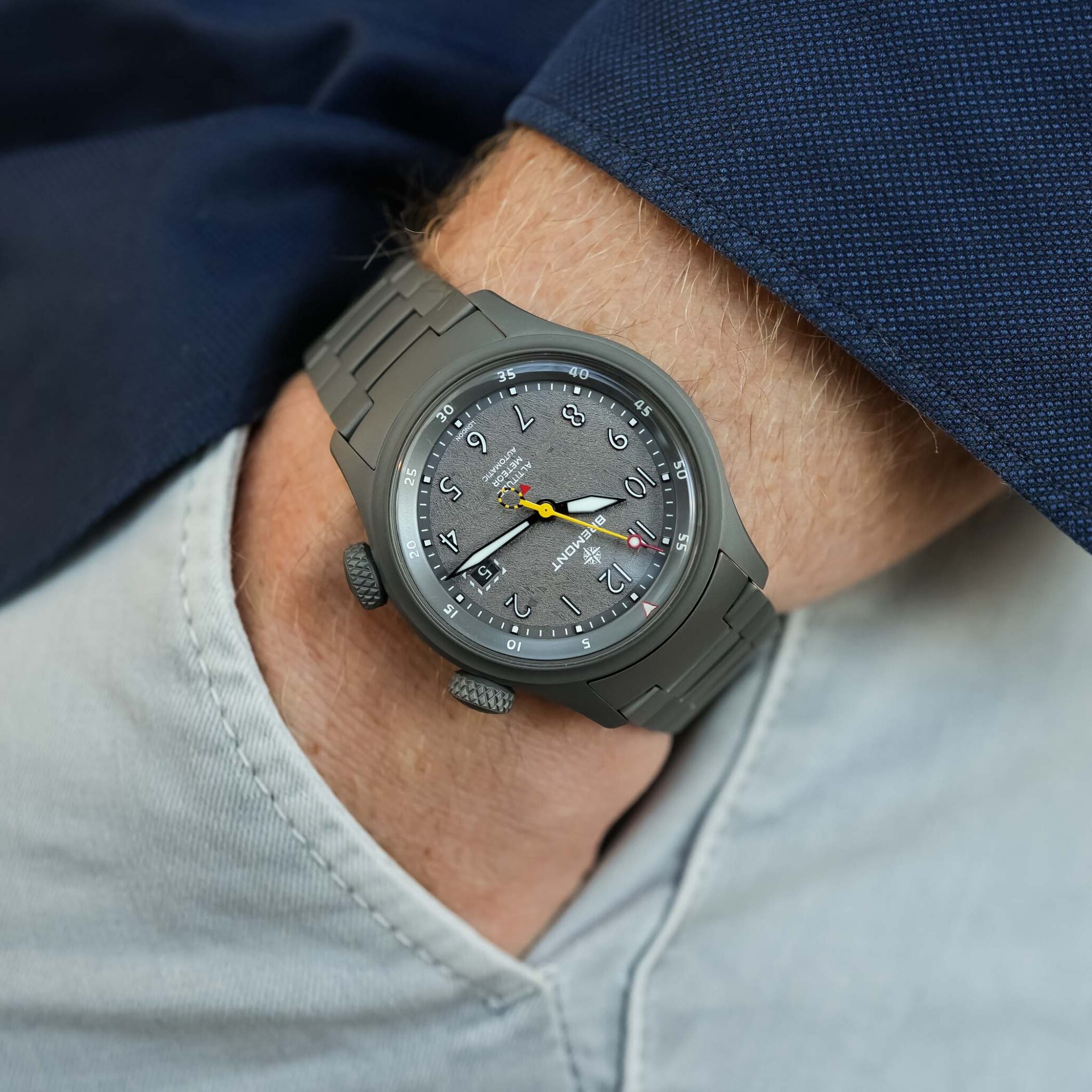First Look: The new Bremont Altitude MB Meteor Stealth Grey
