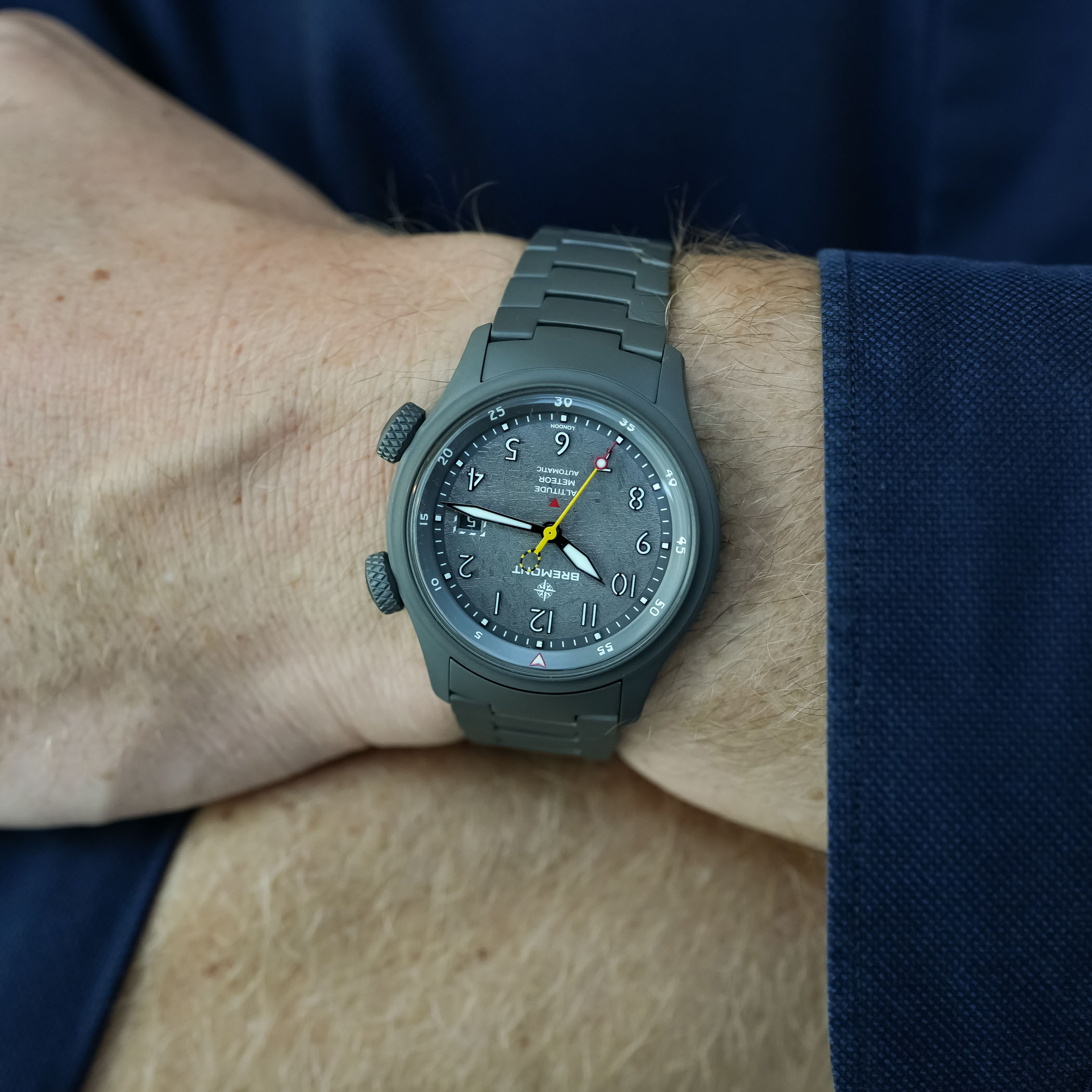 First Look: The new Bremont Altitude MB Meteor Stealth Grey