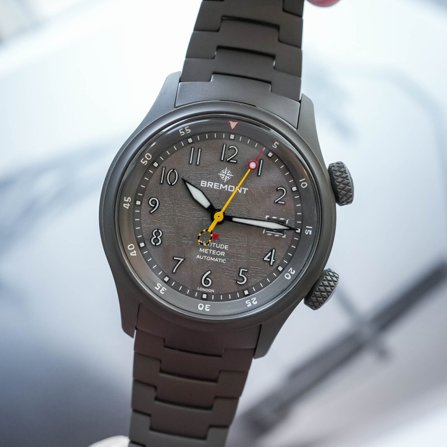 First Look: The new Bremont Altitude MB Meteor Stealth Grey