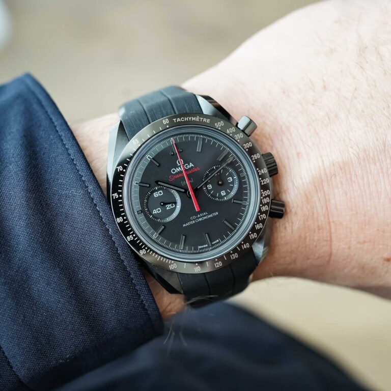 First Look: Omega Updates the Speedmaster Dark Side of the Moon ...