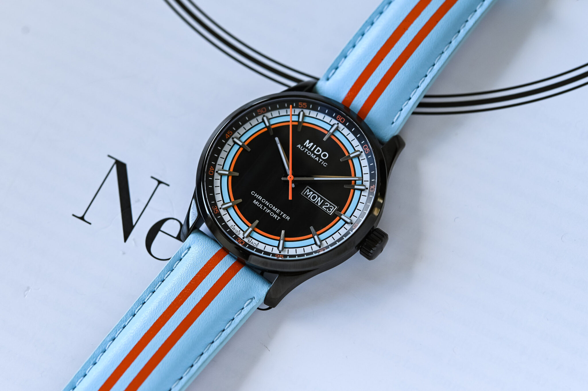 First Look: The Colourful New Mido Multifort Chronometer1 Racer