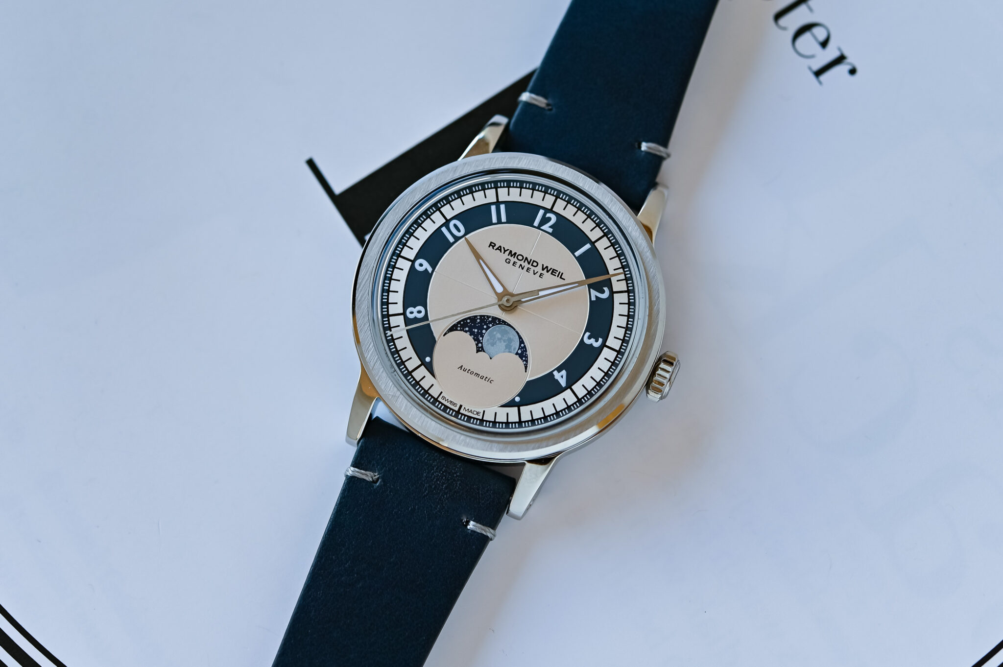 First Look: The Raymond Weil Millesime Moon Phase 35mm Special Edition ...