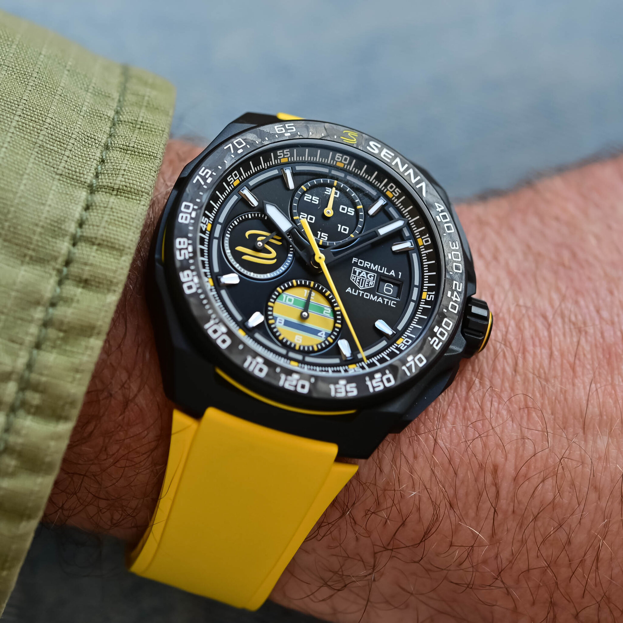 First Look: The New TAG Heuer Formula 1 Chronograph x Senna