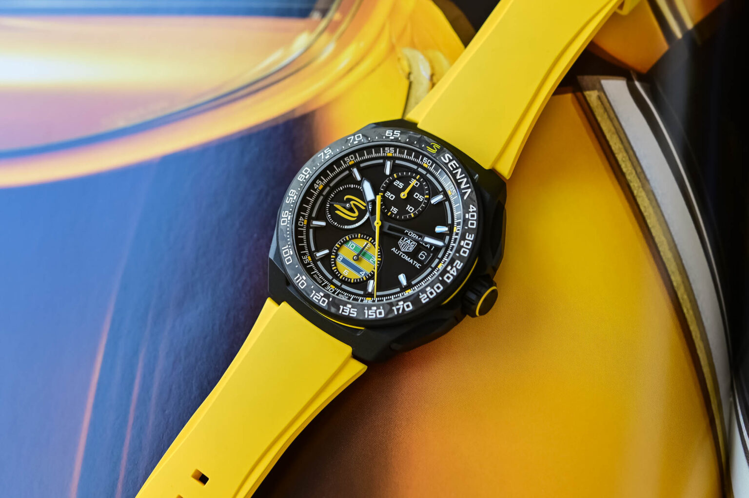 First Look: The New TAG Heuer Formula 1 Chronograph x Senna
