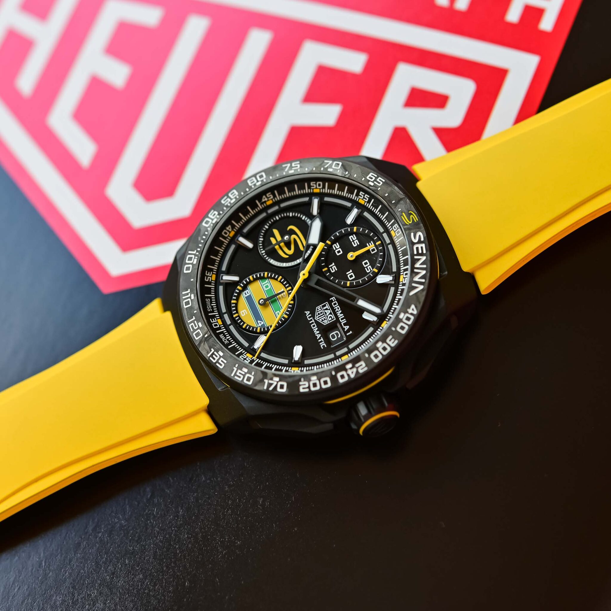 First Look: The New TAG Heuer Formula 1 Chronograph x Senna