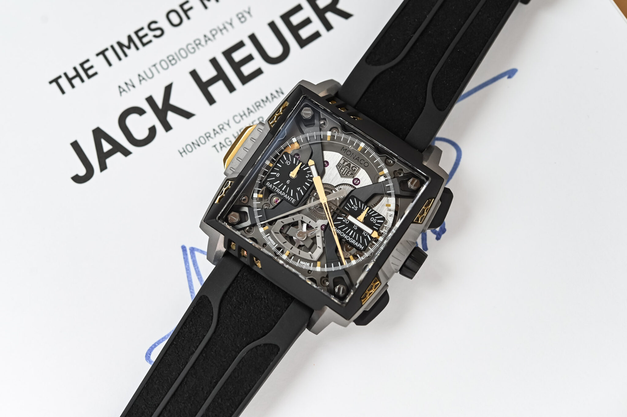 First Look: The Innovative TAG Heuer Monaco Split-Seconds Chronograph Air 1