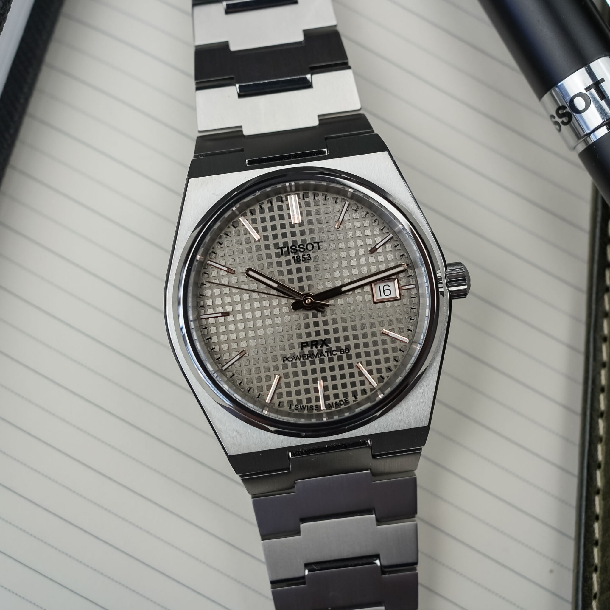 First Look: The Tissot PRX now in 38mm, In Full-Titanium or Damascus ...