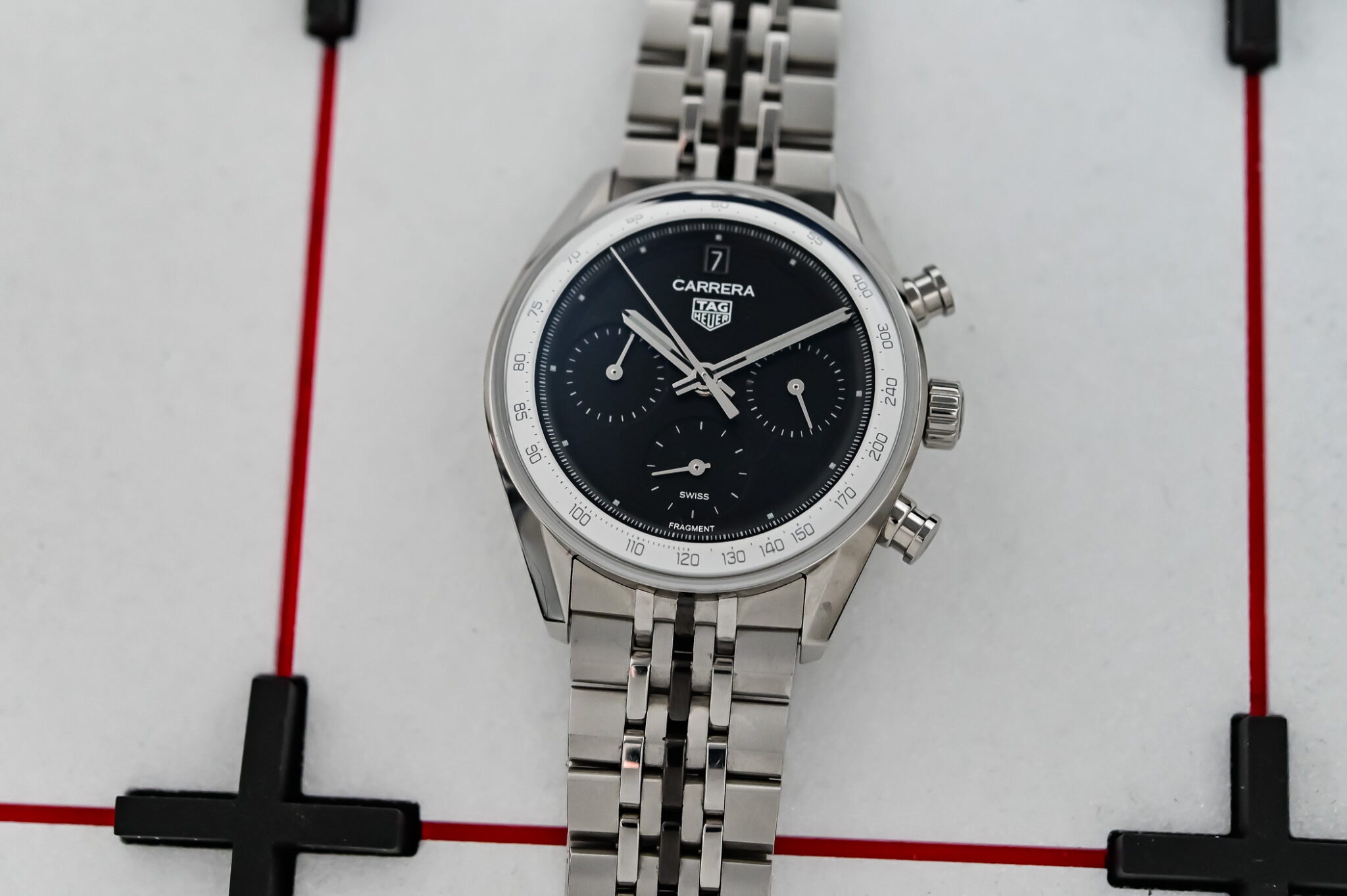 Hands-On: The Sleek TAG Heuer Carrera Chronograph x Fragment Limited ...