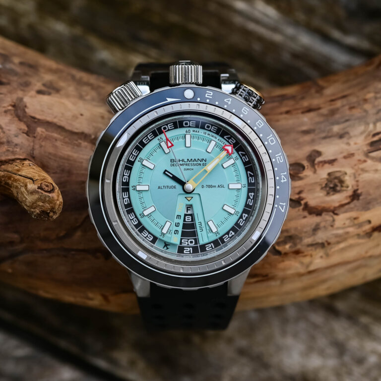 First Look: The Ultra-Technical Bühlmann Decompression 02 Dive Watch