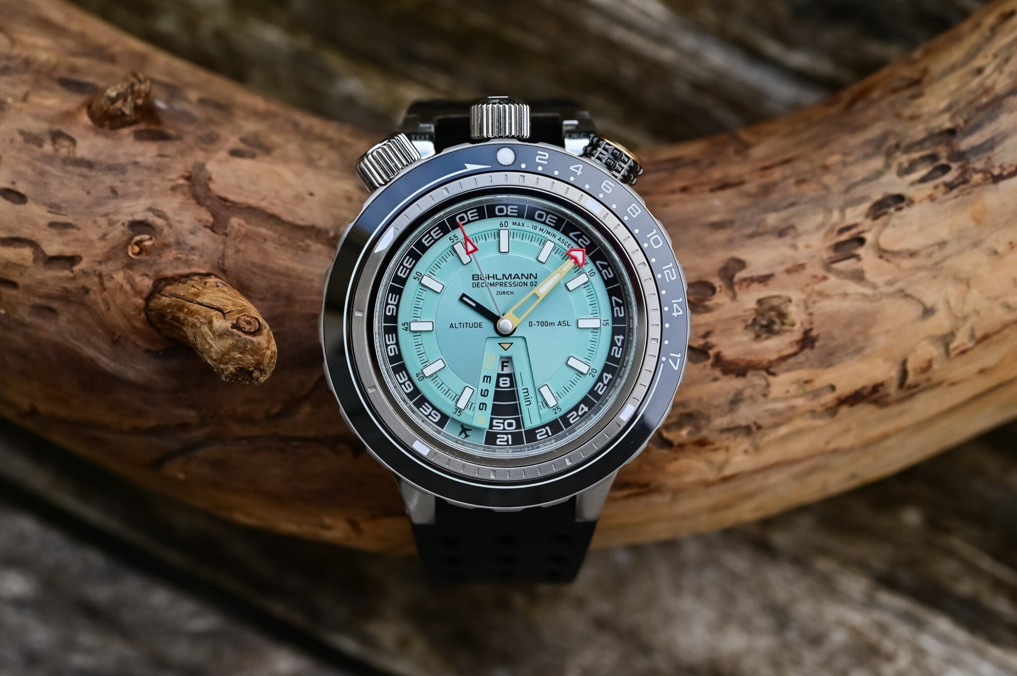 First Look: The Ultra-Technical Bühlmann Decompression 02 Dive Watch