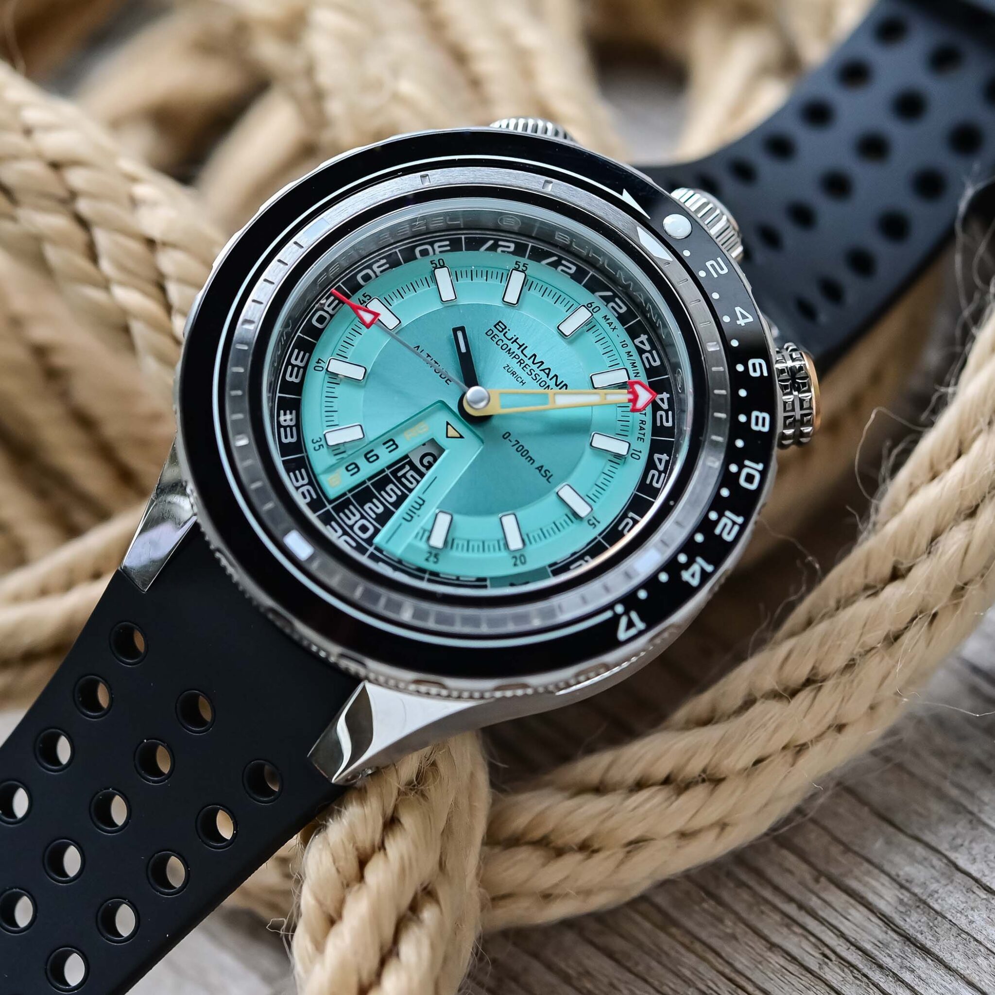 First Look: The Ultra-Technical Bühlmann Decompression 02 Dive Watch