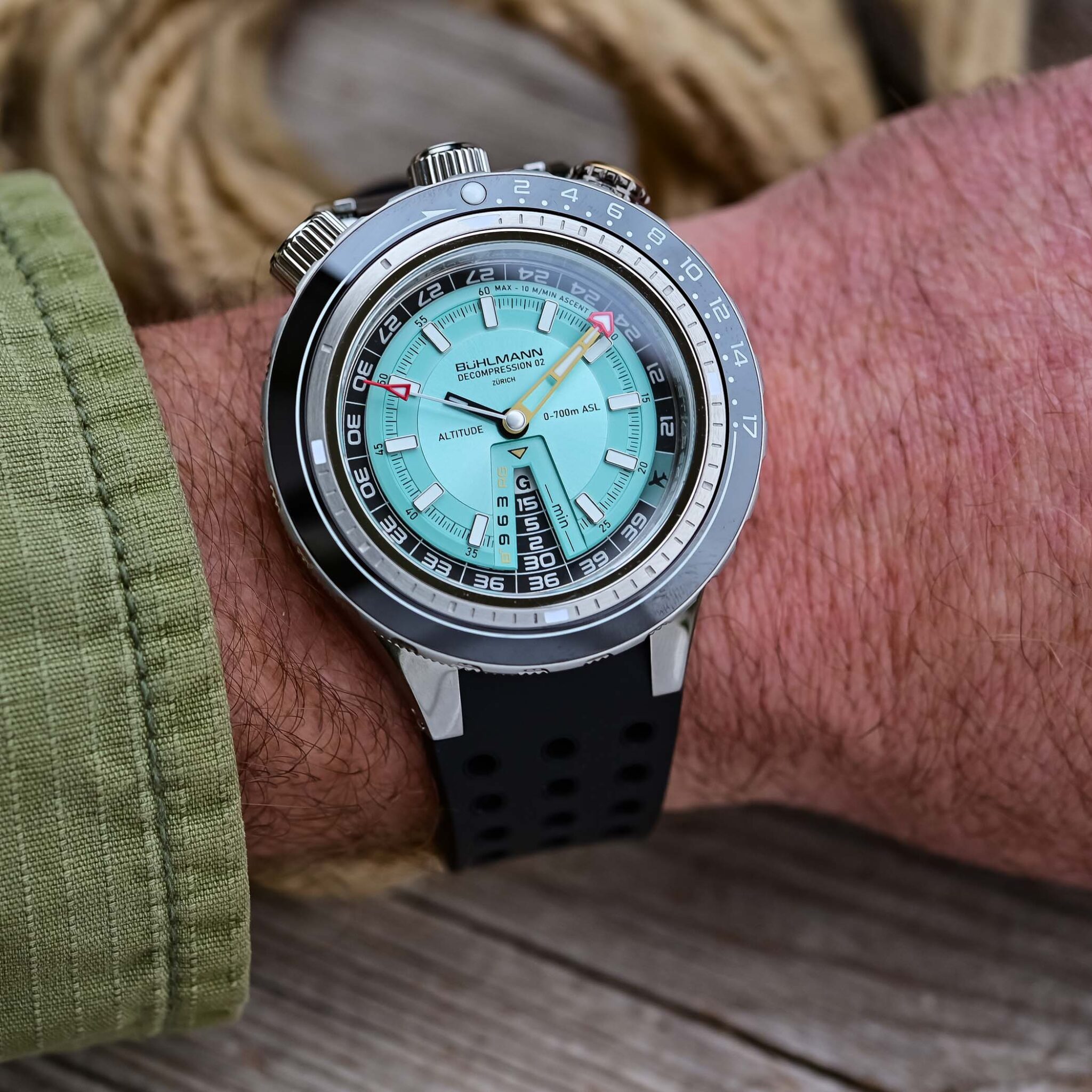 First Look: The Ultra-Technical Bühlmann Decompression 02 Dive Watch