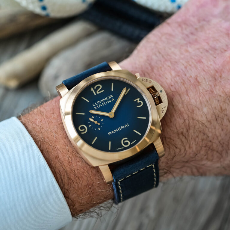 First Look: The new Panerai Luminor Marina Bronzo PAM01678
