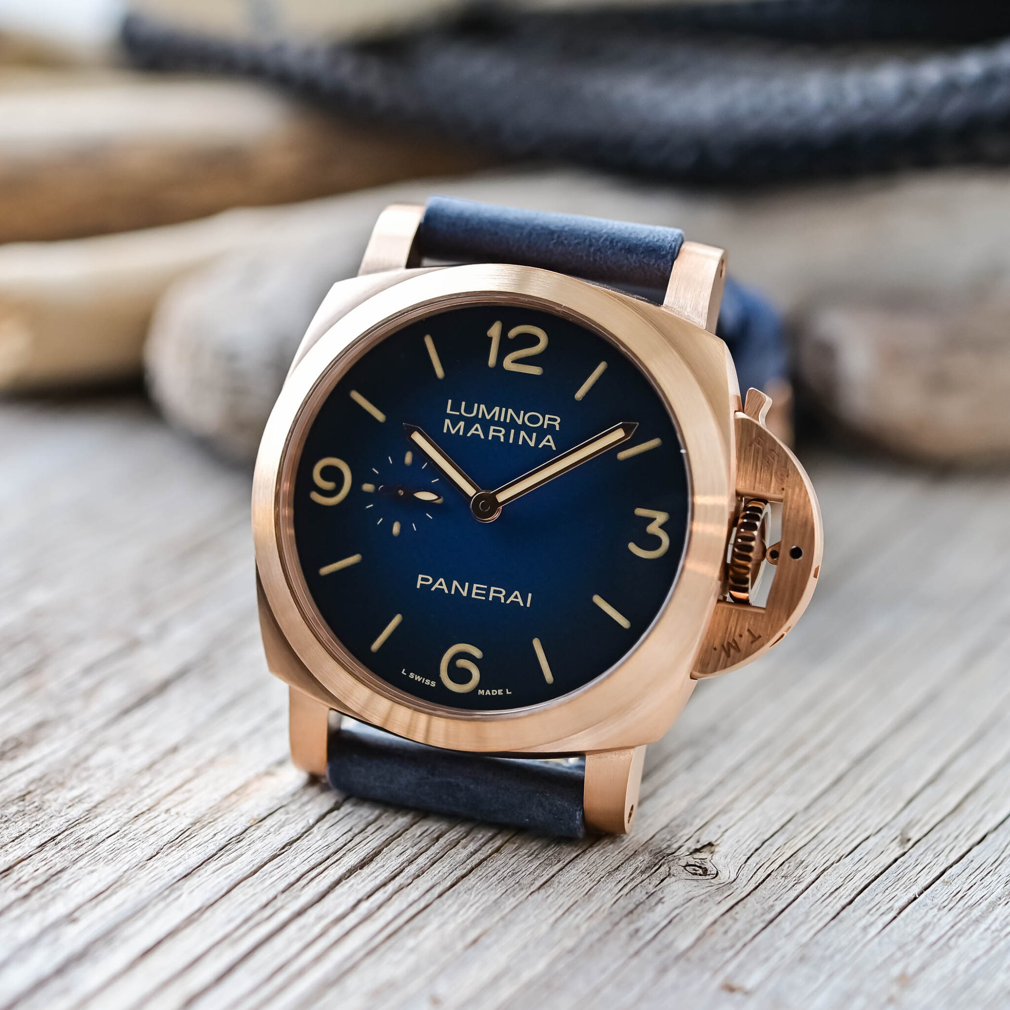 First Look: The new Panerai Luminor Marina Bronzo PAM01678
