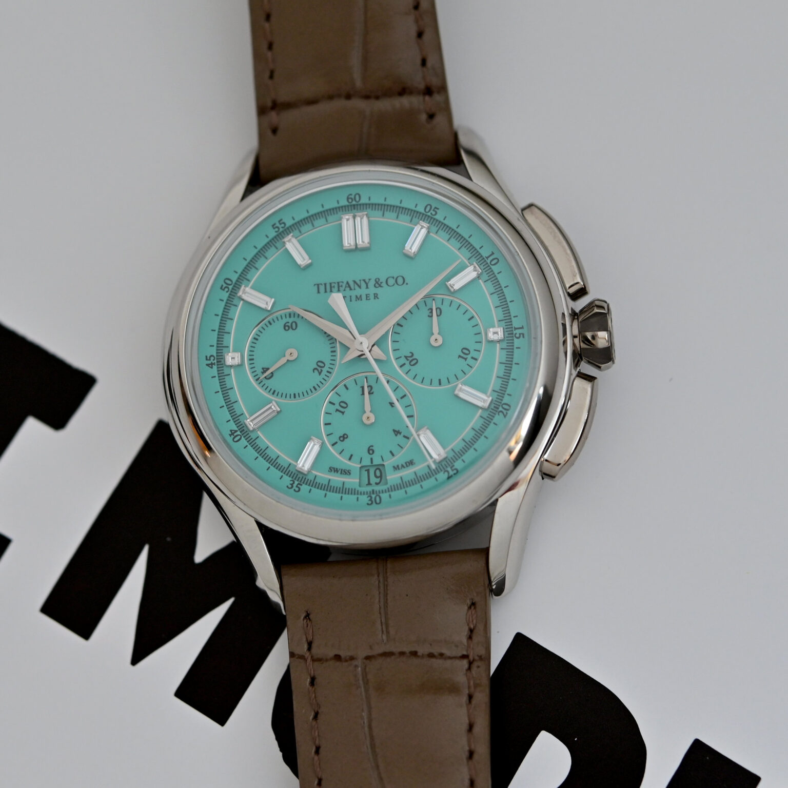 First Look: The Tiffany Timer, A Vibrant Tiffany Blue Chronograph