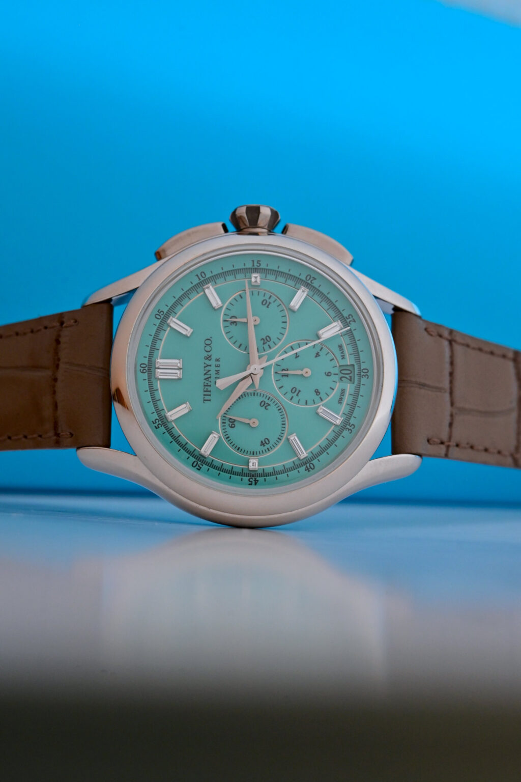 First Look: The Tiffany Timer, A Vibrant Tiffany Blue Chronograph