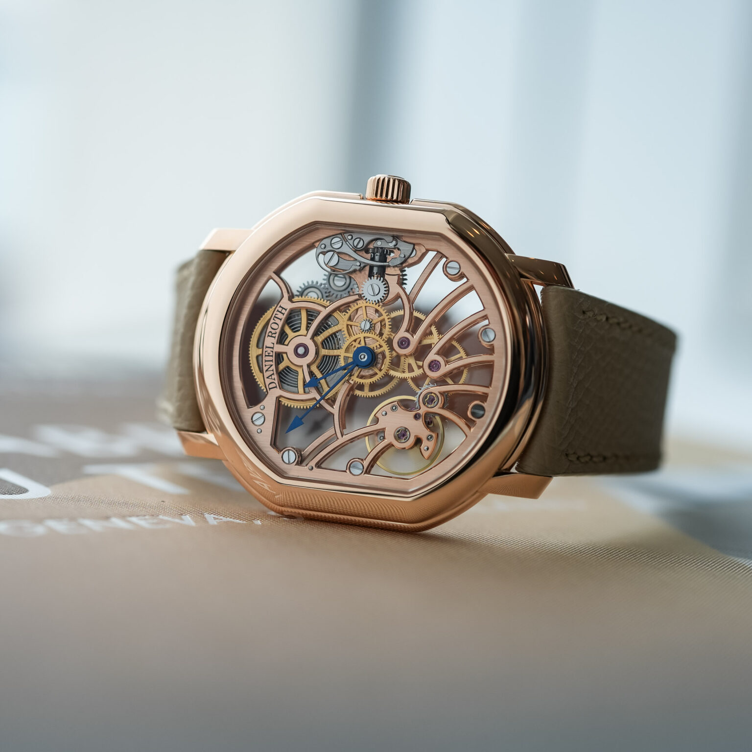 First Look: The new Daniel Roth Extra Plat Rose Gold Skeleton