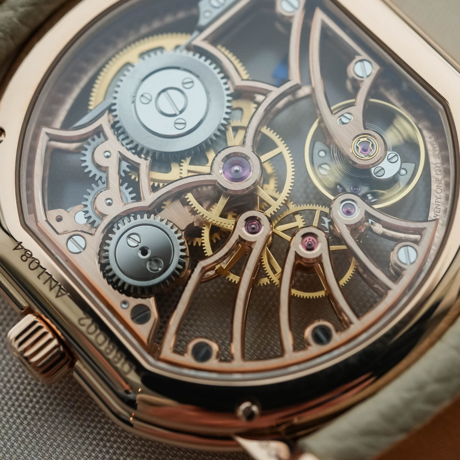 First Look: The new Daniel Roth Extra Plat Rose Gold Skeleton