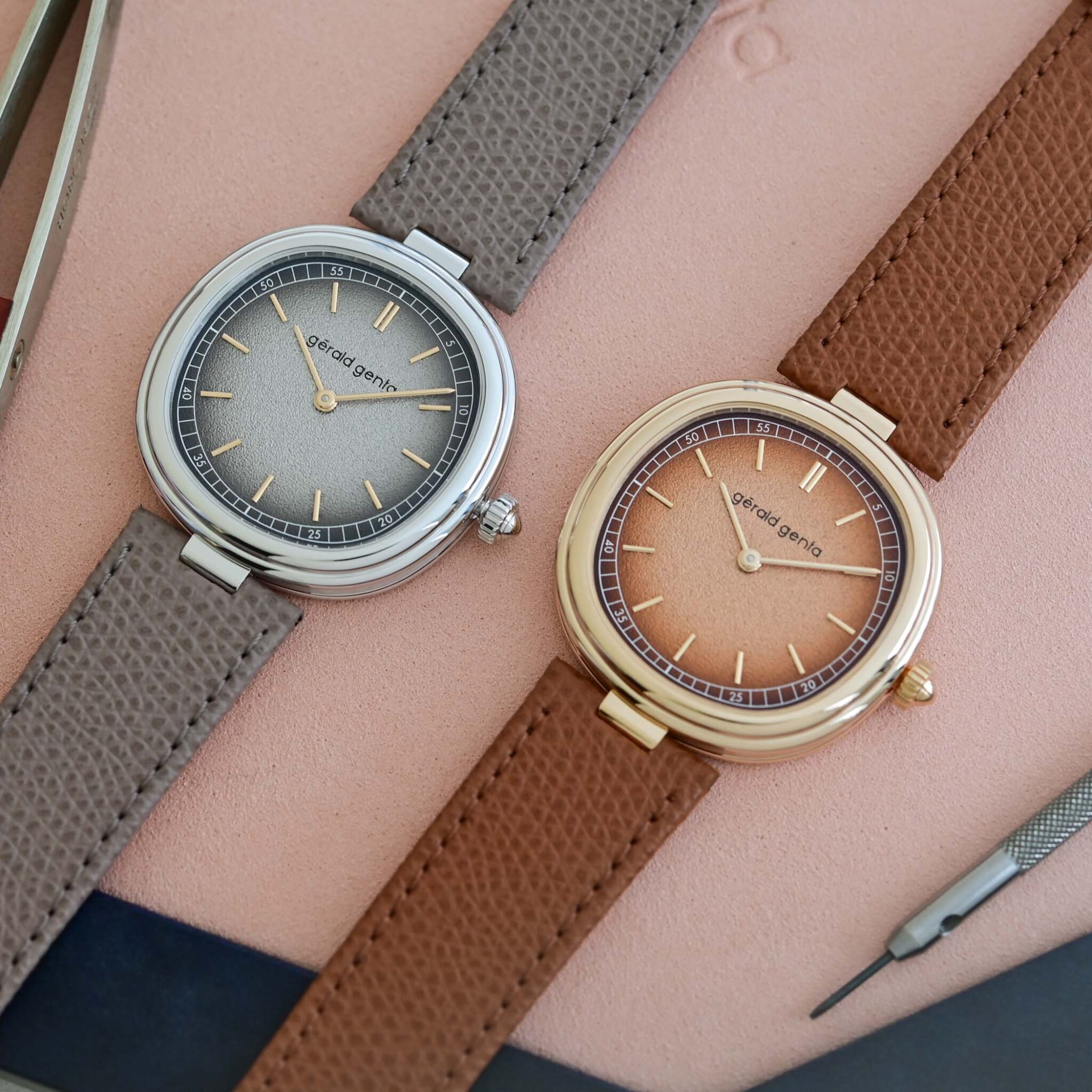 First Look: The Sleek Gerald Genta Geneva Time Only