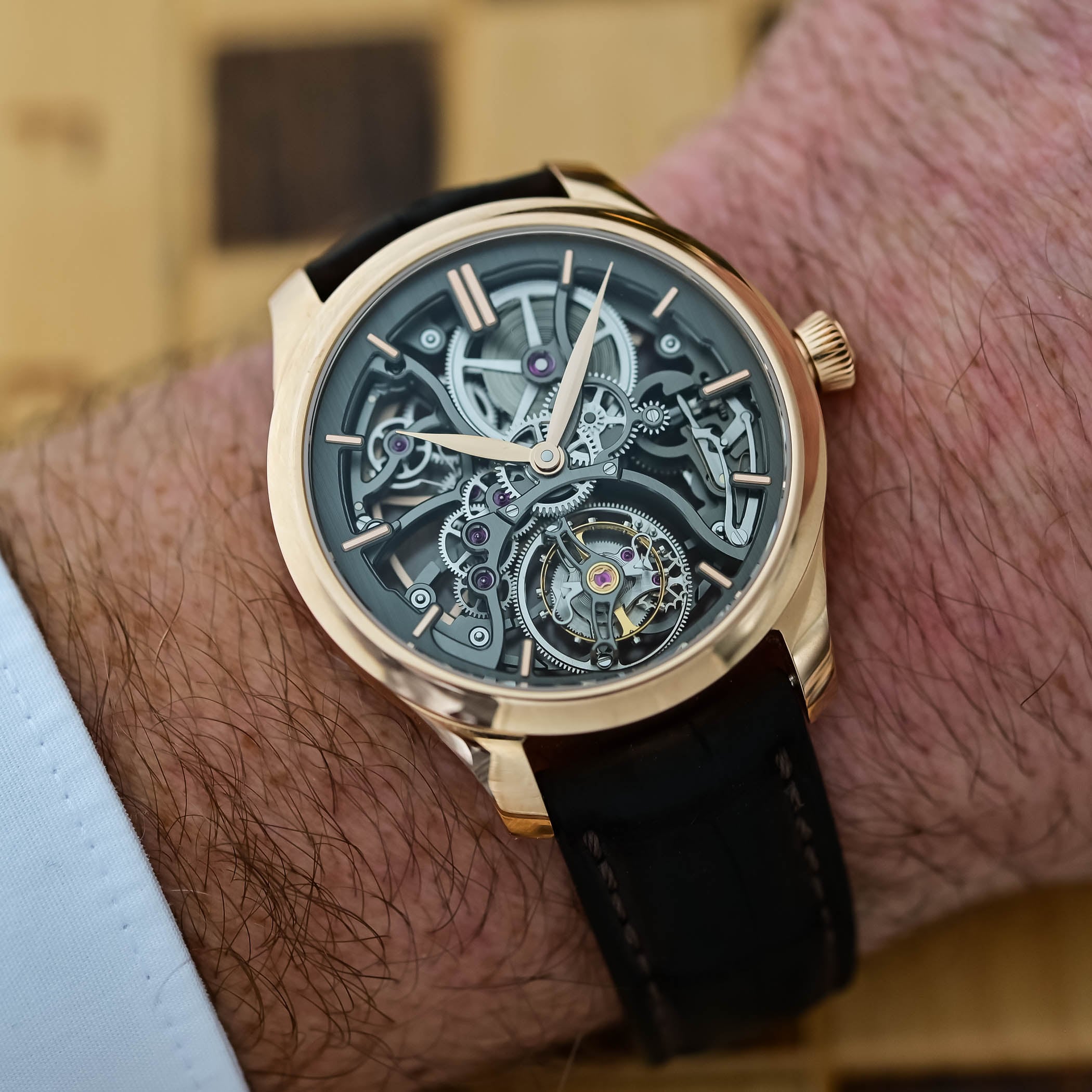 First Look: H. Moser & Cie. Endeavour Tourbillon Skeleton