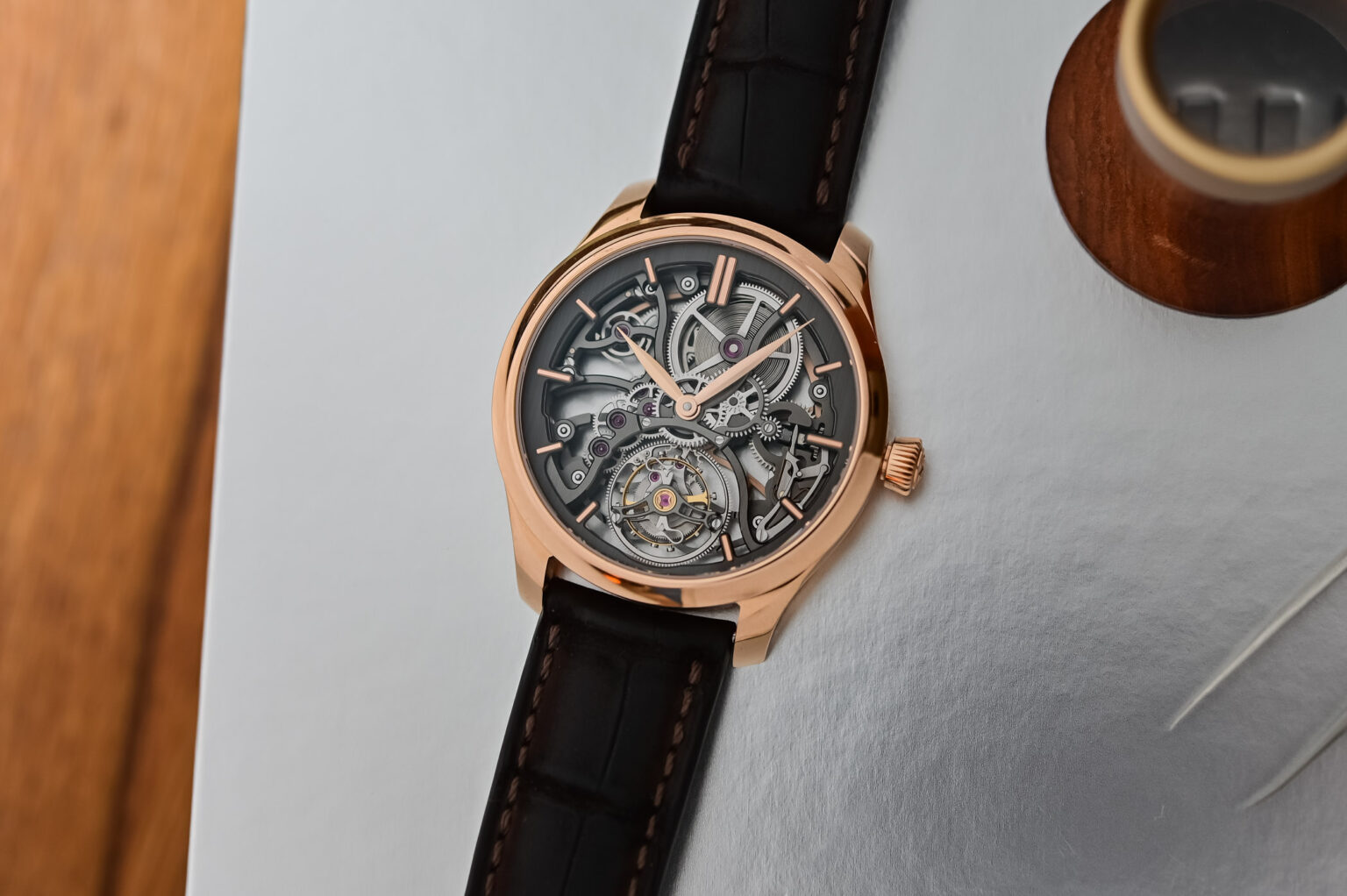 First Look: H. Moser & Cie. Endeavour Tourbillon Skeleton
