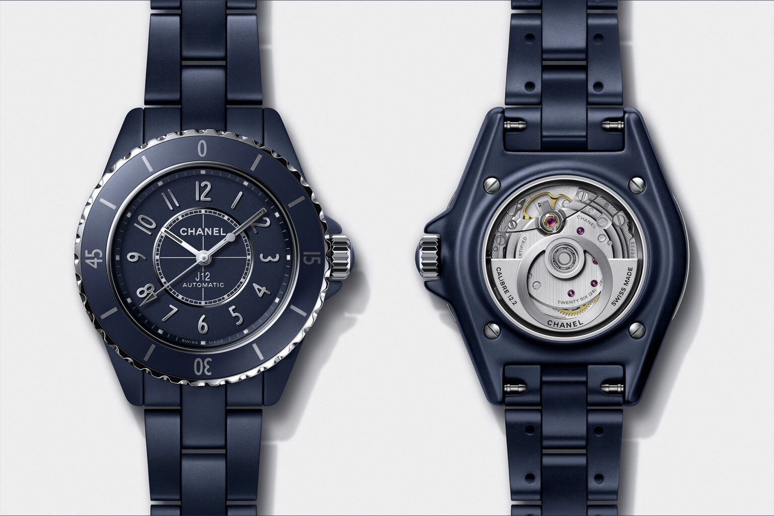 Introducing: The Chanel J12 Bleu 38mm and 33mm, in Matte Blue Ceramic